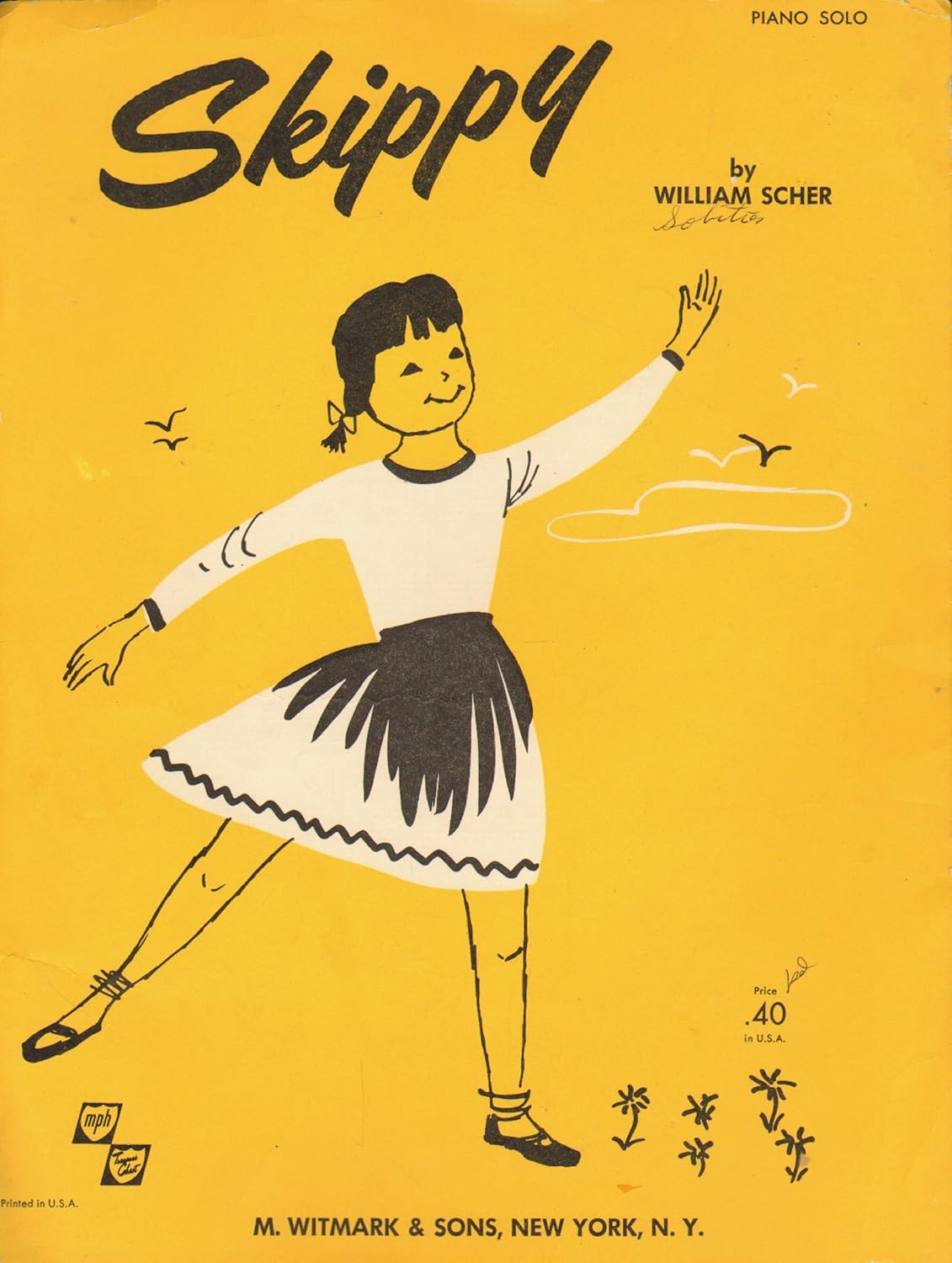 Amazon.com: Skippy (Piano Solo Sheet Music): William Scher: Books