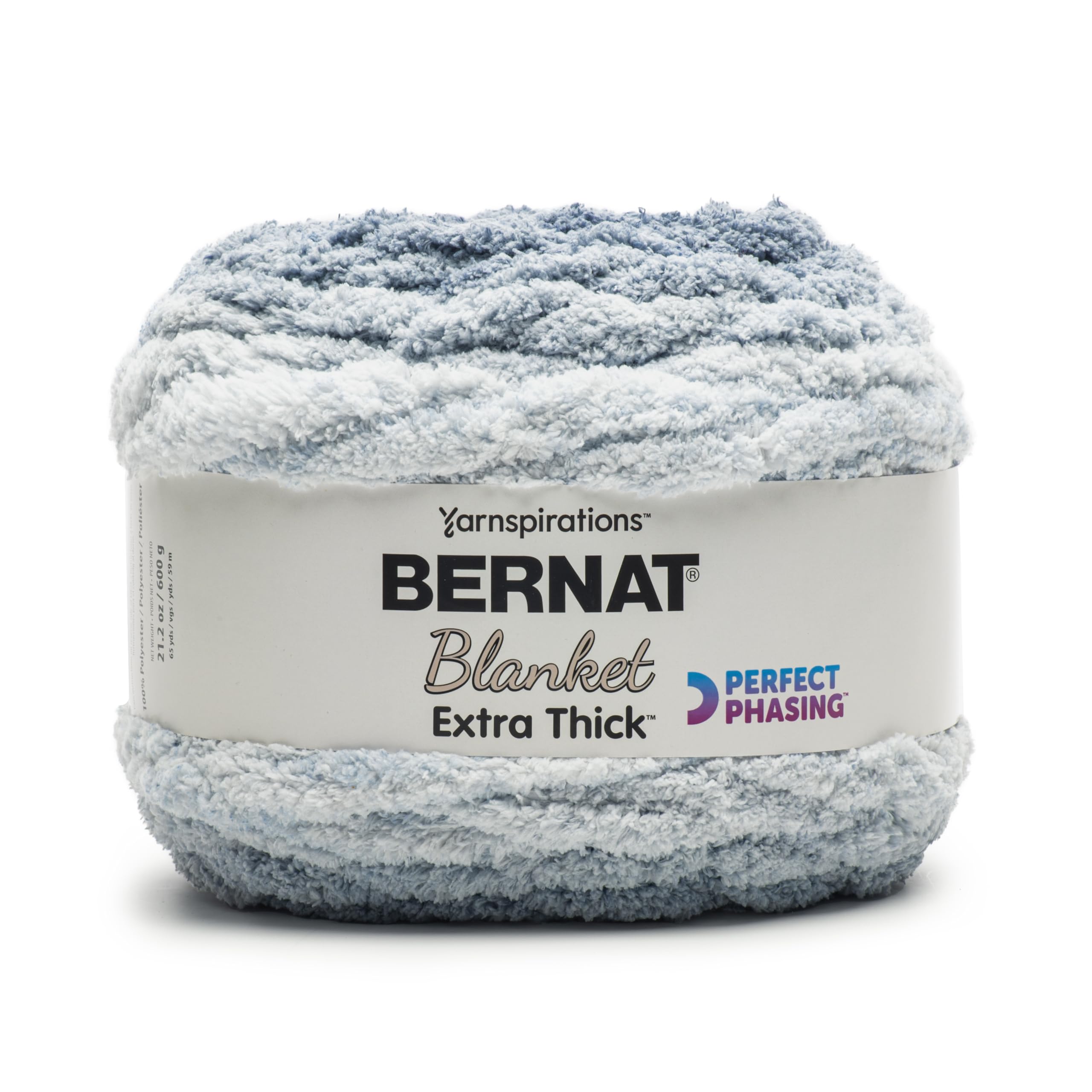 Snapklik.com : Bernat Blanket Extra Thick Perfect Phg Concrete Yarn - 1 ...