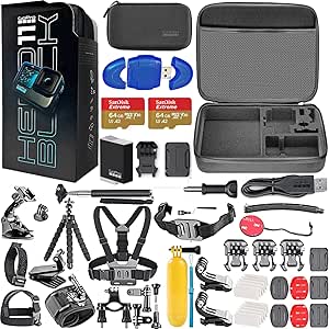 Amazon.com : GoPro HERO11 (Hero 11) Black - Waterproof Action Camera with 5.3K HD Video, 27MP ...