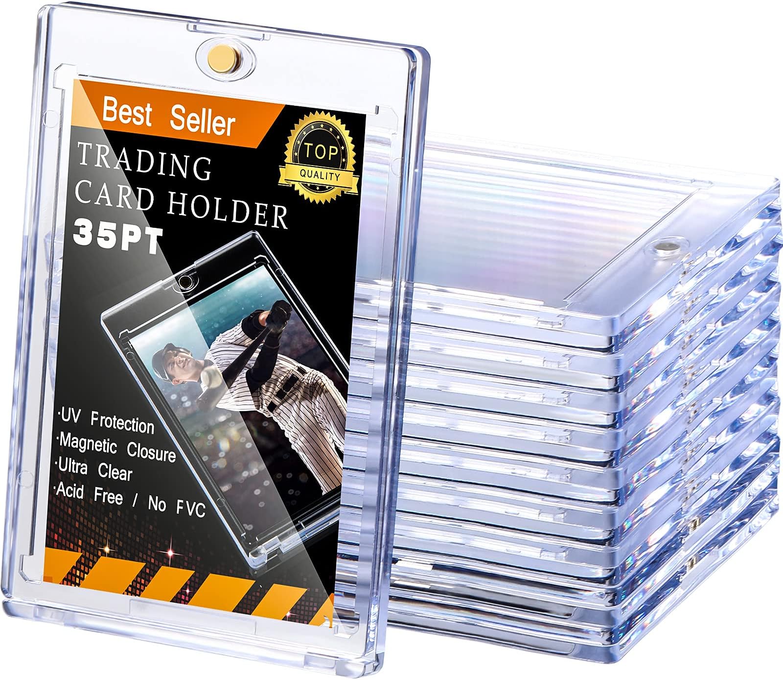 Amazon.com: 6 PCS Card Case Holder for Trading Cards, Acrylic Graded ...