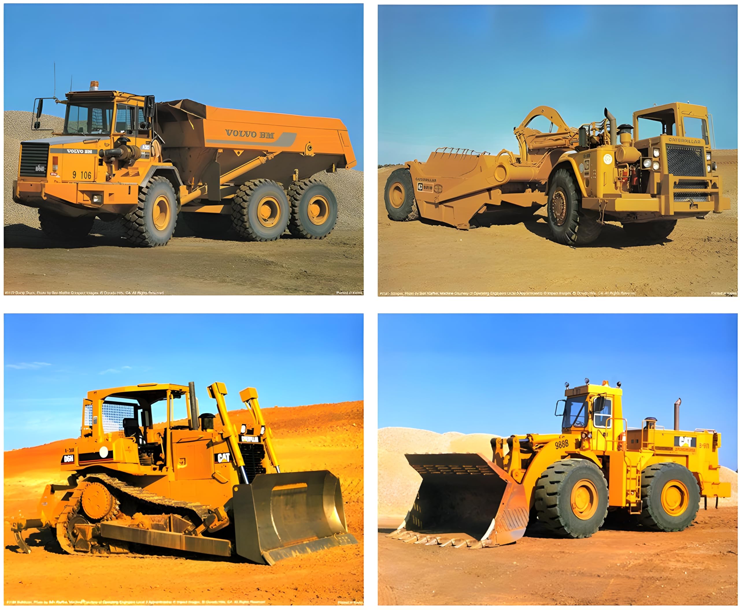 Amazon.com: Impact Posters Gallery Caterpillar Truck Wall Decor ...