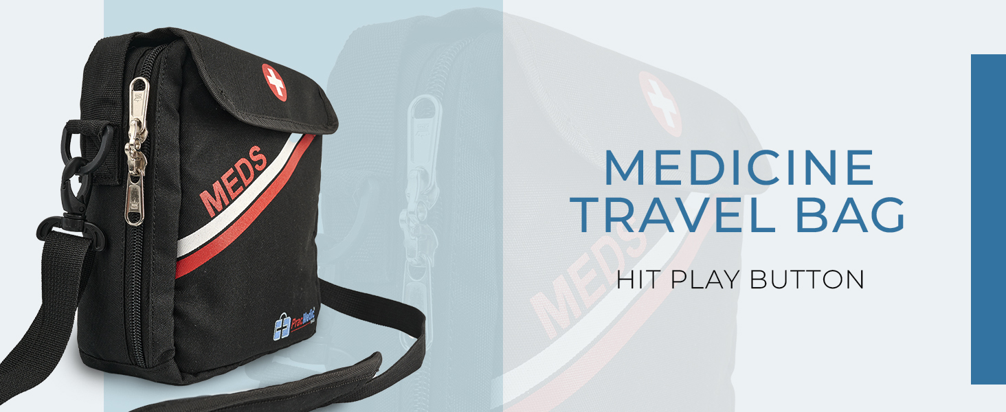 Watch PracMedic Bags Travel Medicine Bag- First Aid Bag on Amazon Live