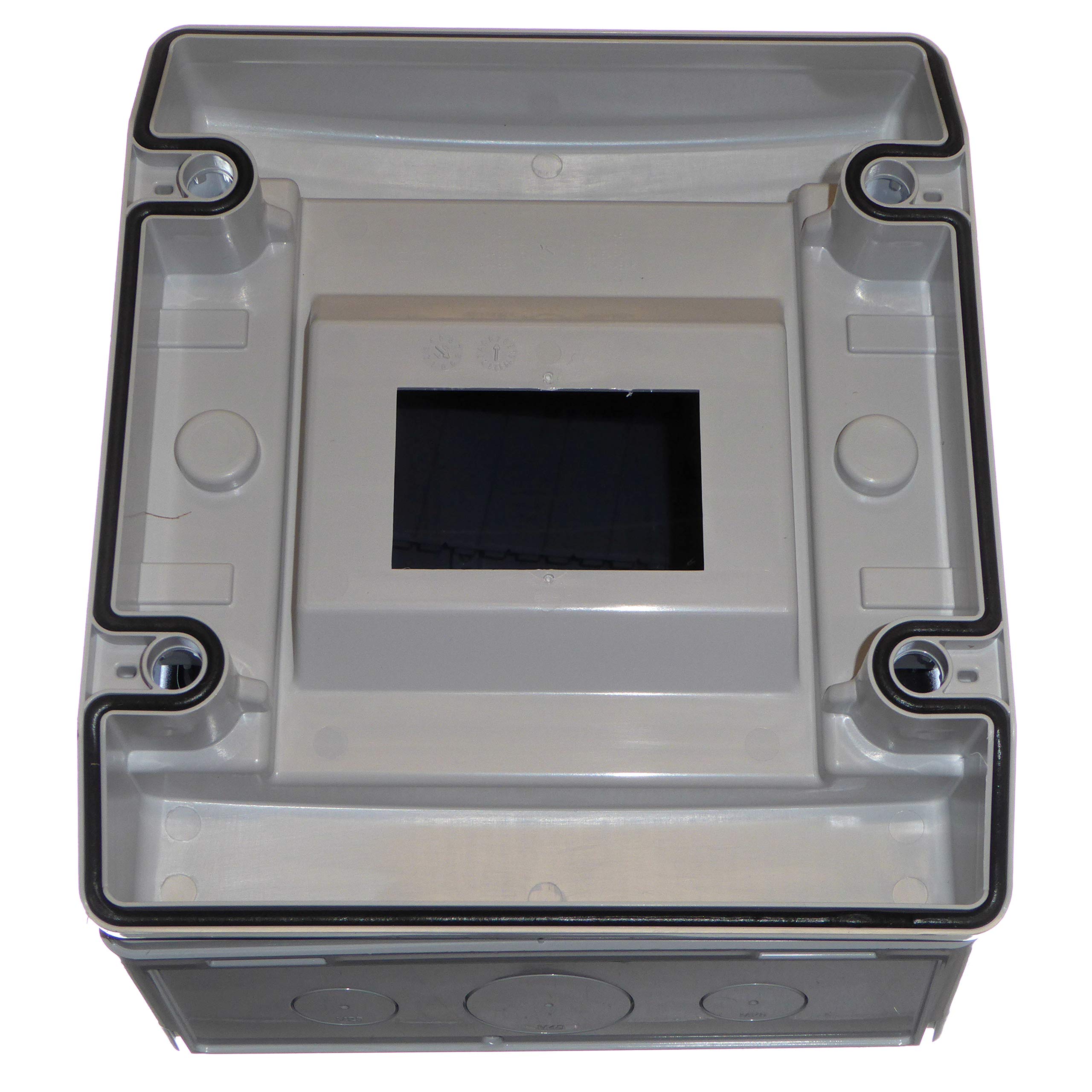 Buy 6 Module IP65 DIN Rail Enclosure - Empty Consumer Unit Distribution ...