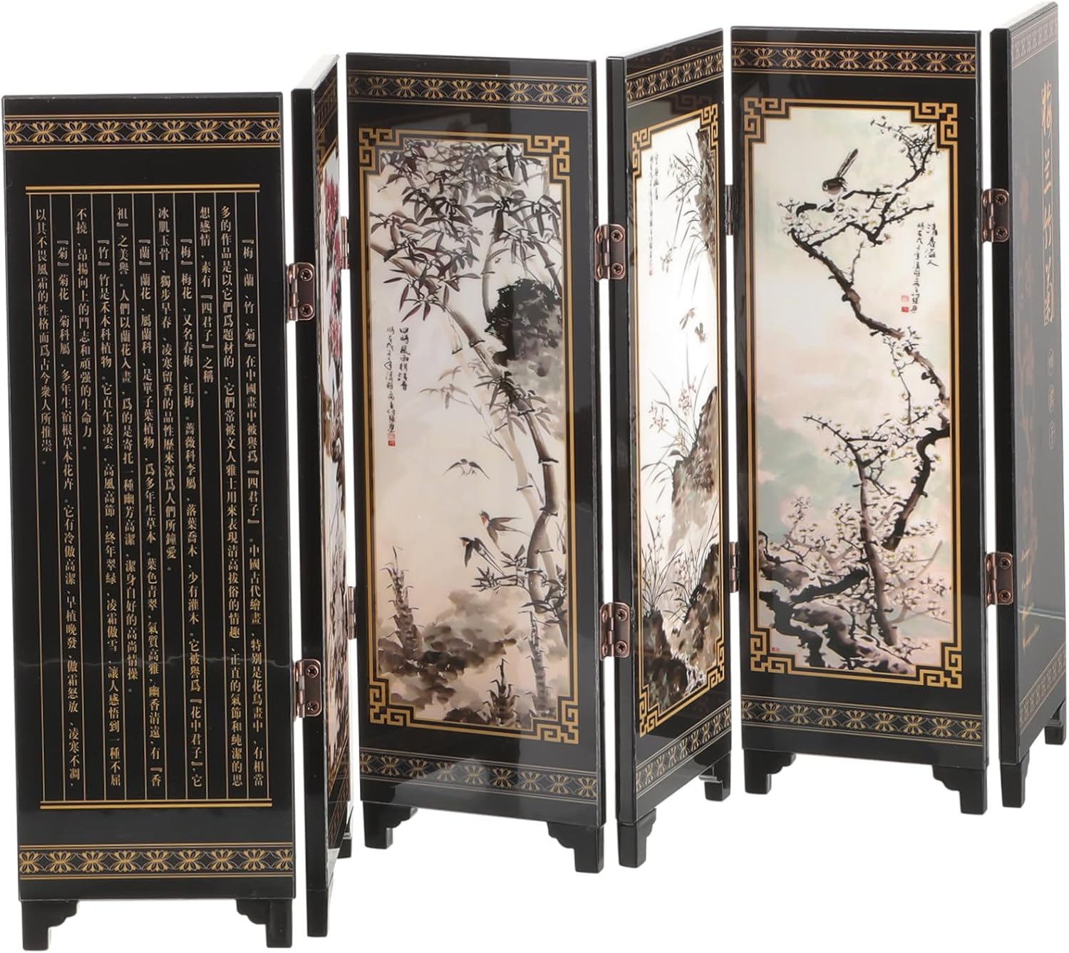 Amazon.com - Panel Room Divider Decorative Screen Ornaments Desktop ...