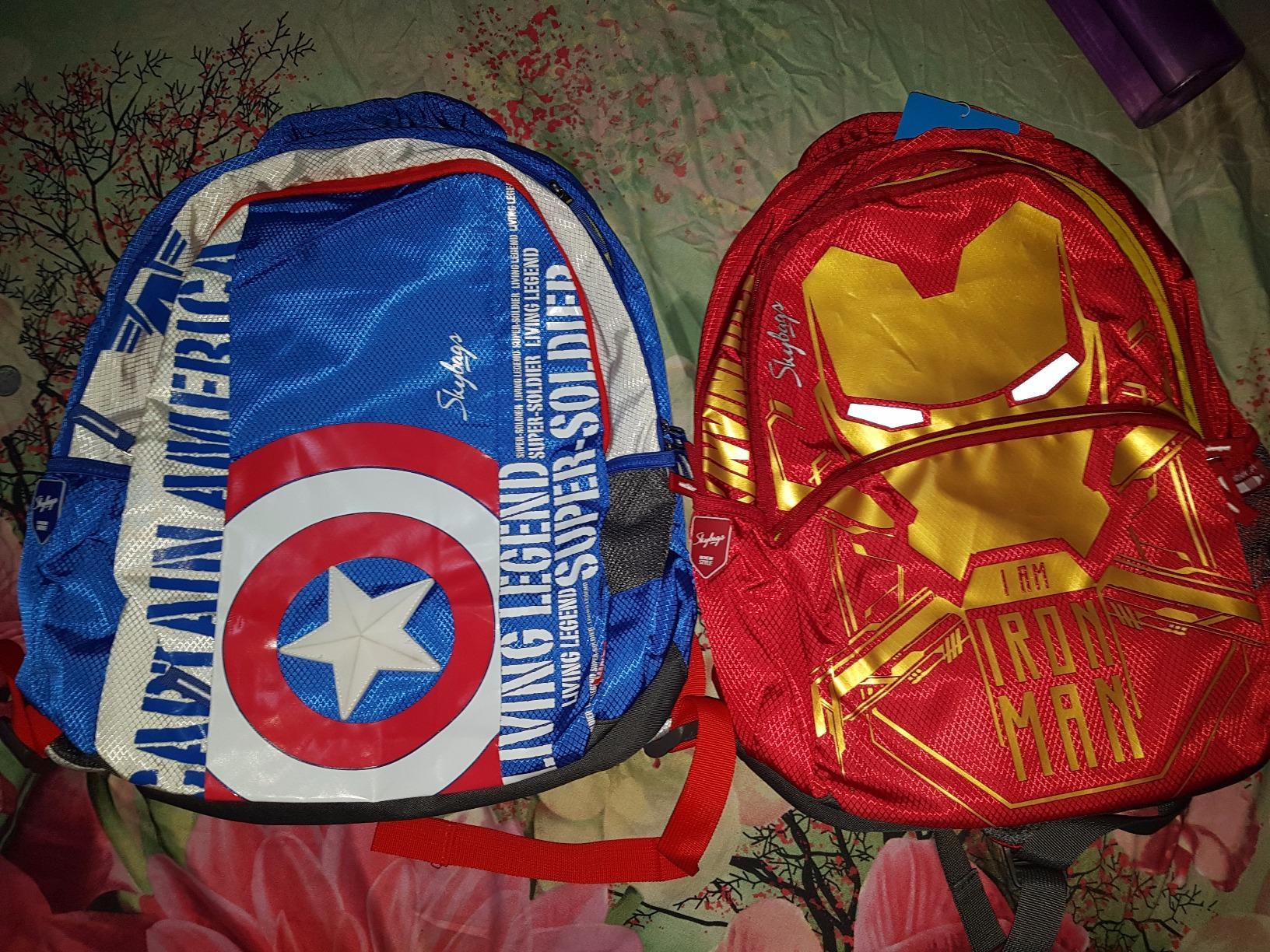 Buy Skybags Sb Marvel Iron Man 32 Ltrs Red Casual Backpack at Amazon.in