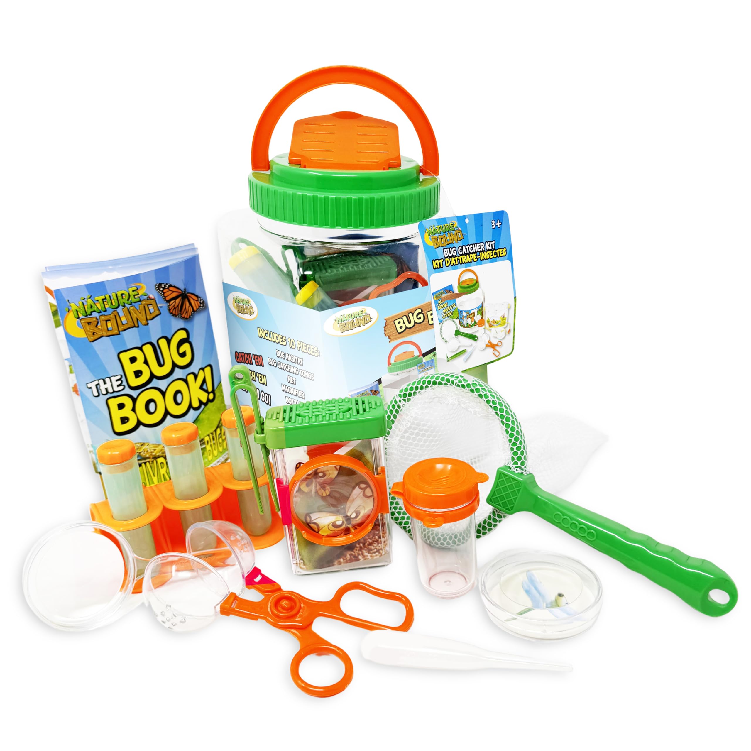 Amazon.com: Nature Bound Bug Catcher Kit - 20 Piece Outdoor Exploration ...