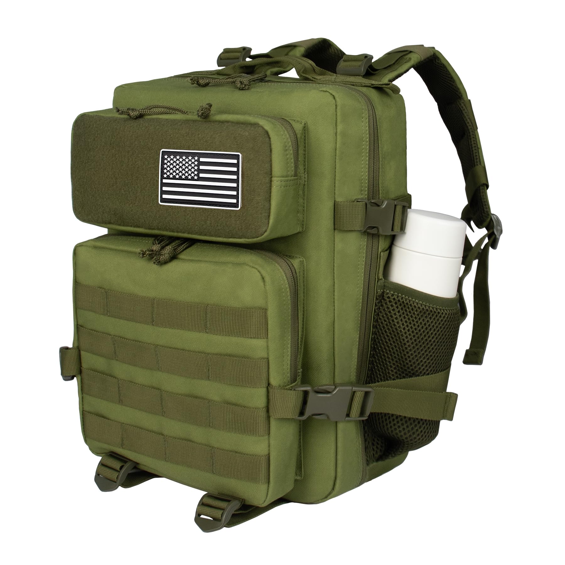 Gym Backpack 25L Military Tactical Backpack - Molle System Daypack For ...