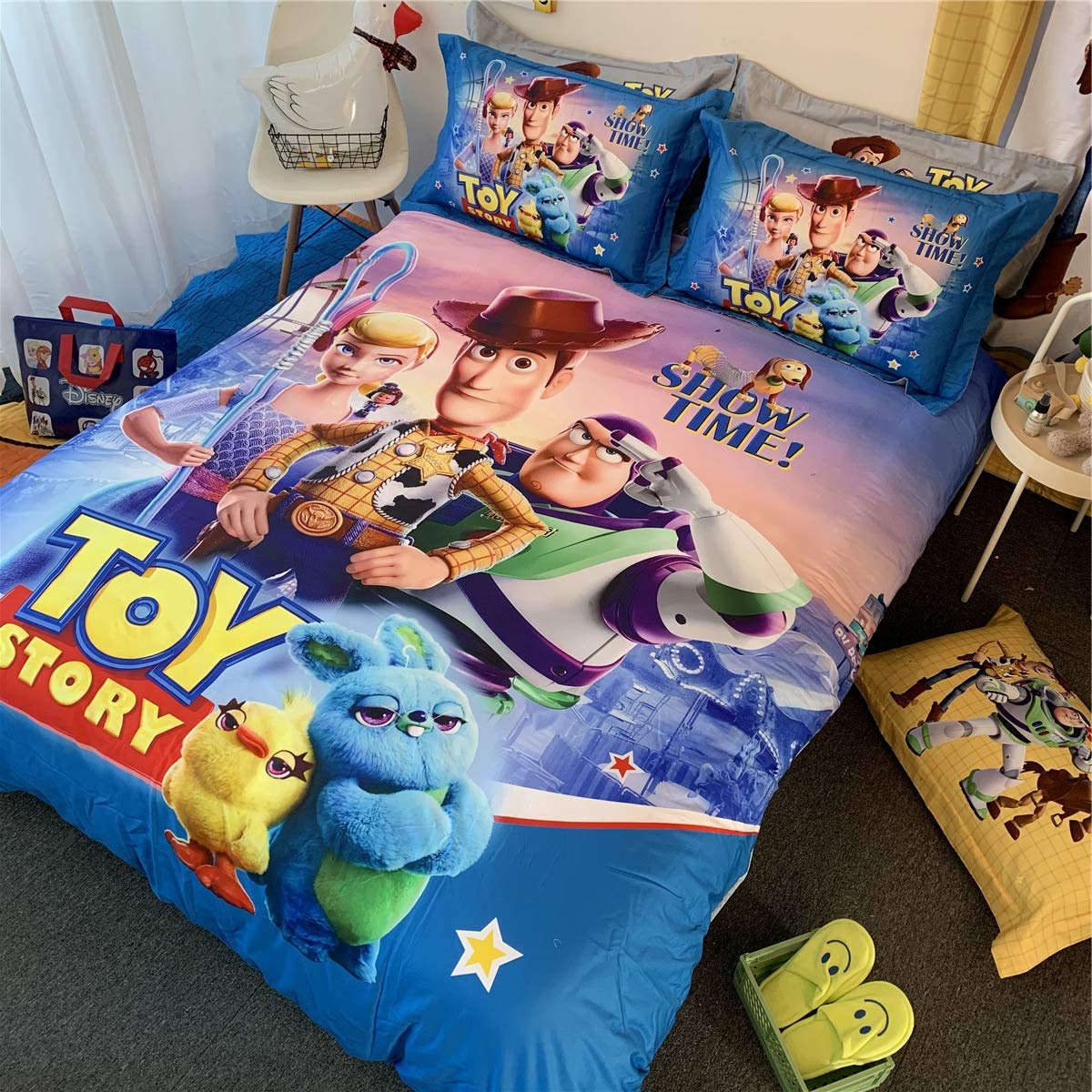 Disney Cartoon Toy Story Buzz Lightyear Bedding Set Duvet, 49% OFF
