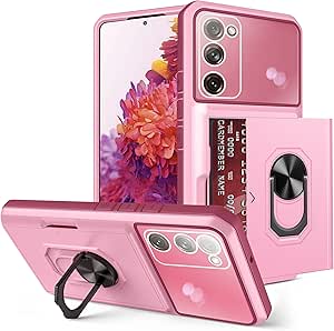 Asuwish Phone Case for Samsung Galaxy S20 FE Gaxaly S 20 FE 5G UW 6.5 inch Cover Credit Slim ...