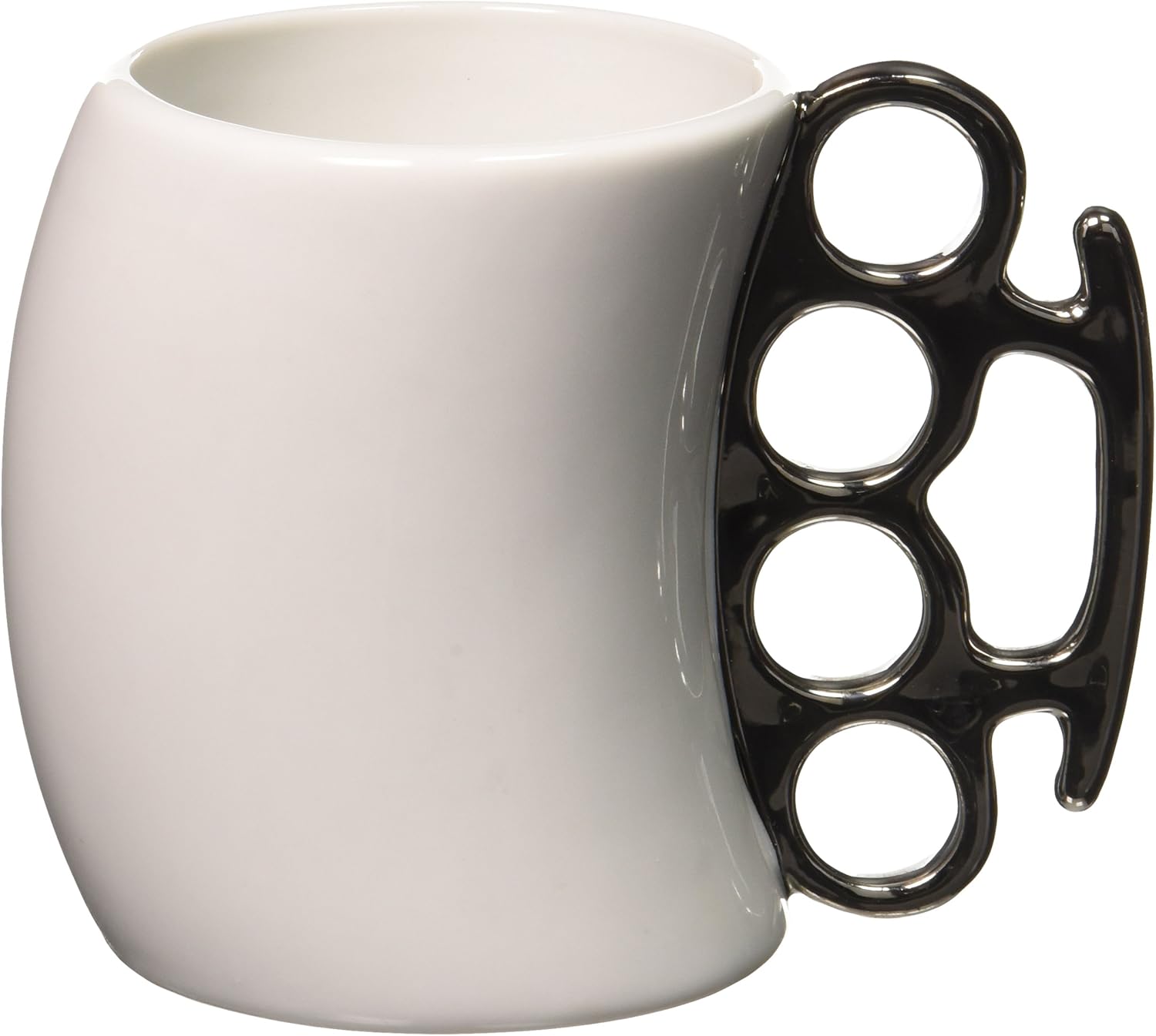 Amazon.com: Fred & Friends FISTICUP Ceramic Knuckleduster Mug, regular ...