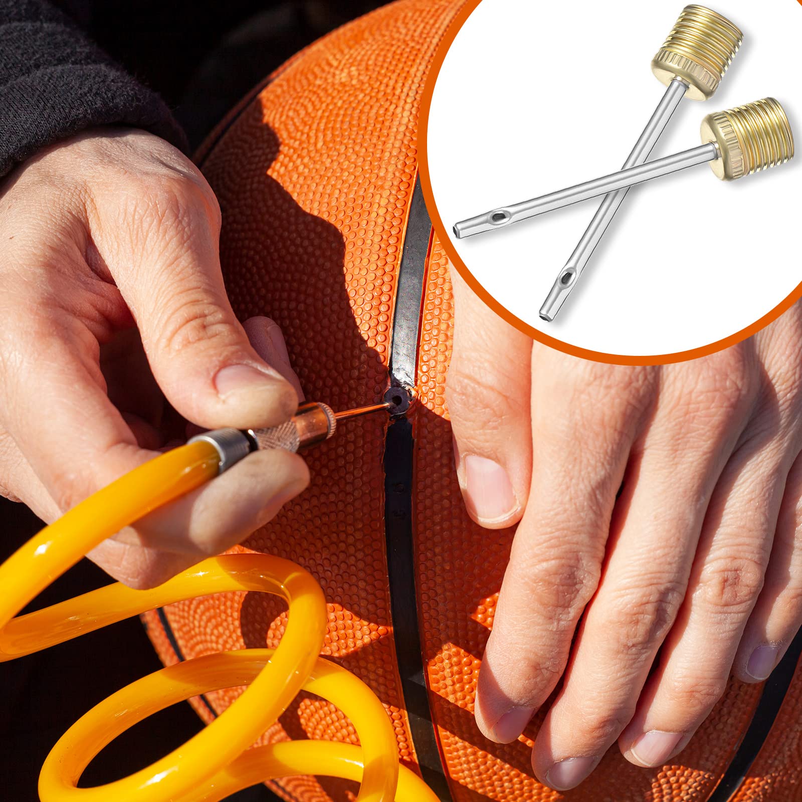 Stainless Steel Pump Needles WILLBOND 100-Pack Basket Needles ...
