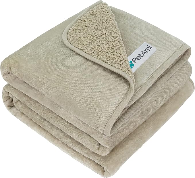 Amazon.com: PetAmi Waterproof Dog Blanket for Medium Large Dogs, Pee Proof Pet Blanket for Couch ...