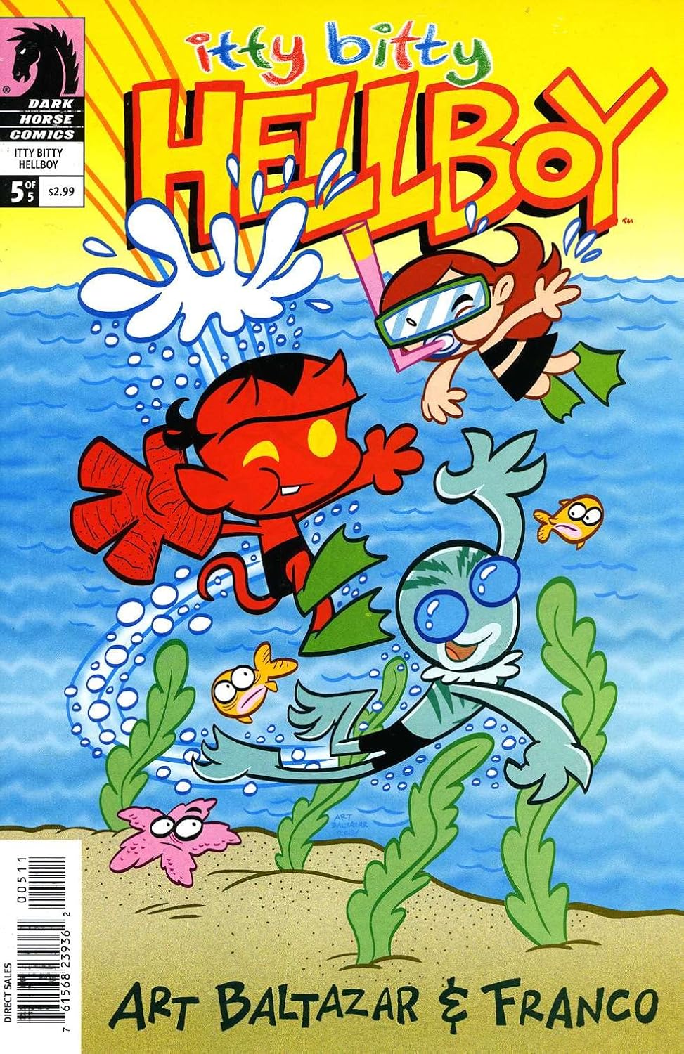 Amazon.com: Itty Bitty Hellboy #5 VF/NM ; Dark Horse comic book ...