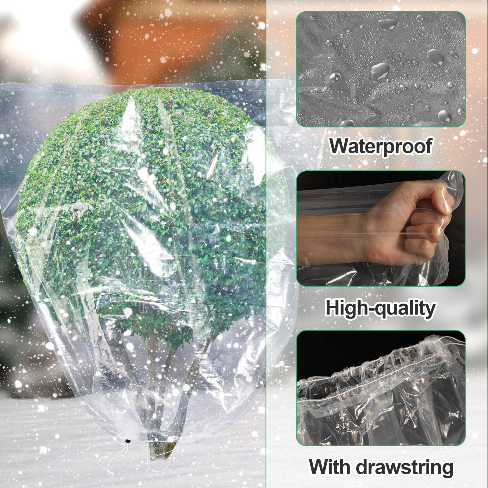 Snapklik.com : ANPHSIN 2 Pcs Extra Large Winter Plant Cover Freeze ...