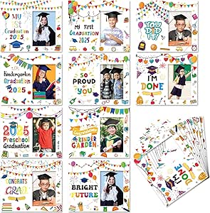 Amazon.com: 60 Pcs Kindergarten Graduation Picture Frames First ...