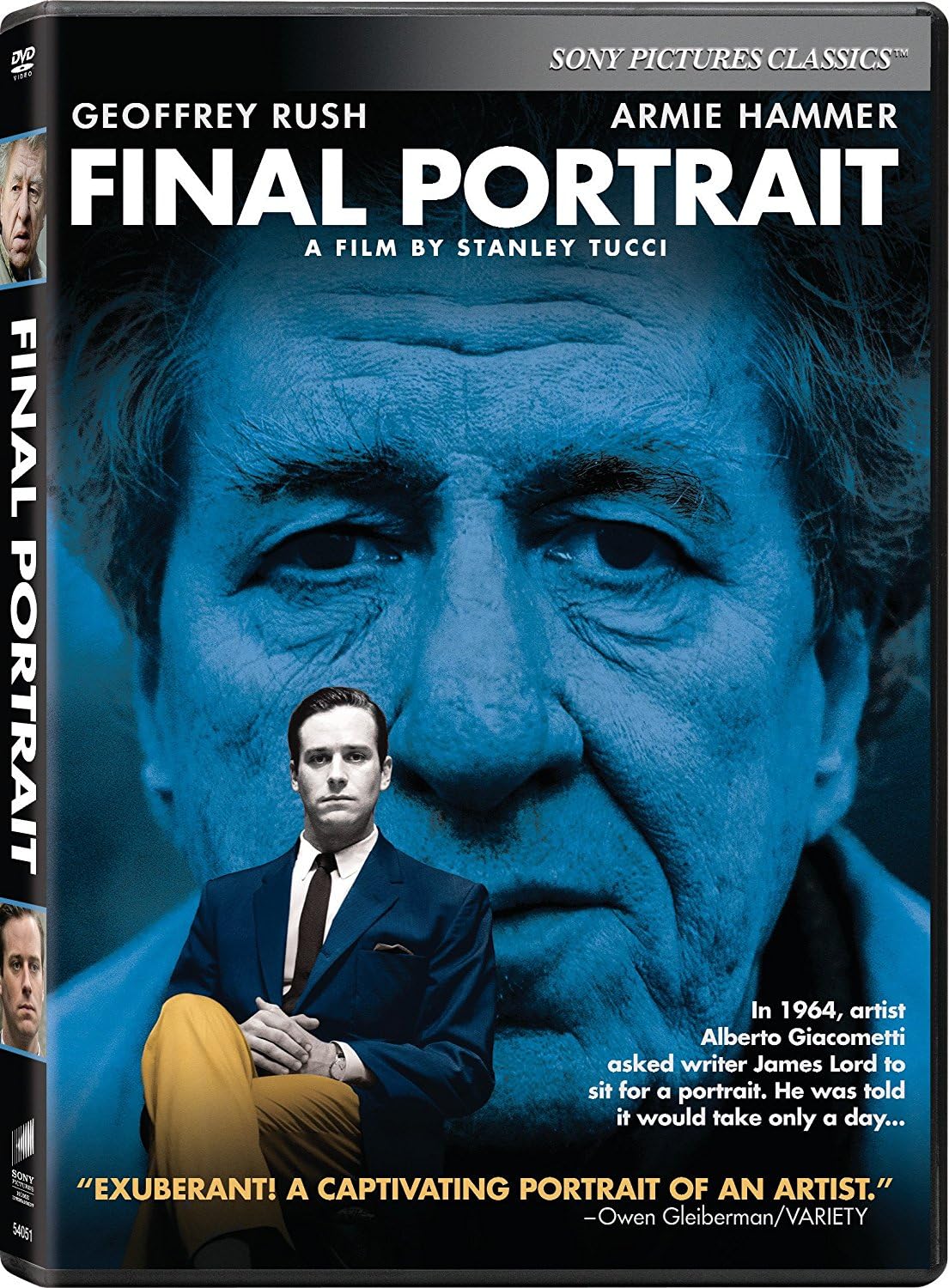 Amazon.com: Final Portrait : Armie Hammer, Clémence Poésy, Geoffrey ...