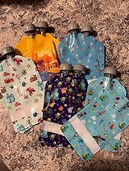 Amazon.com: Simple Modern Disney Pixar Reusable Baby Food Pouches for ...