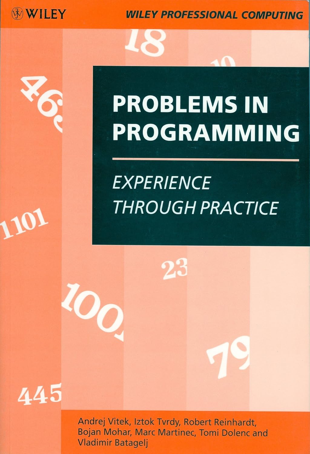 Problems in Programming: Experience Through Practice (Wiley ...