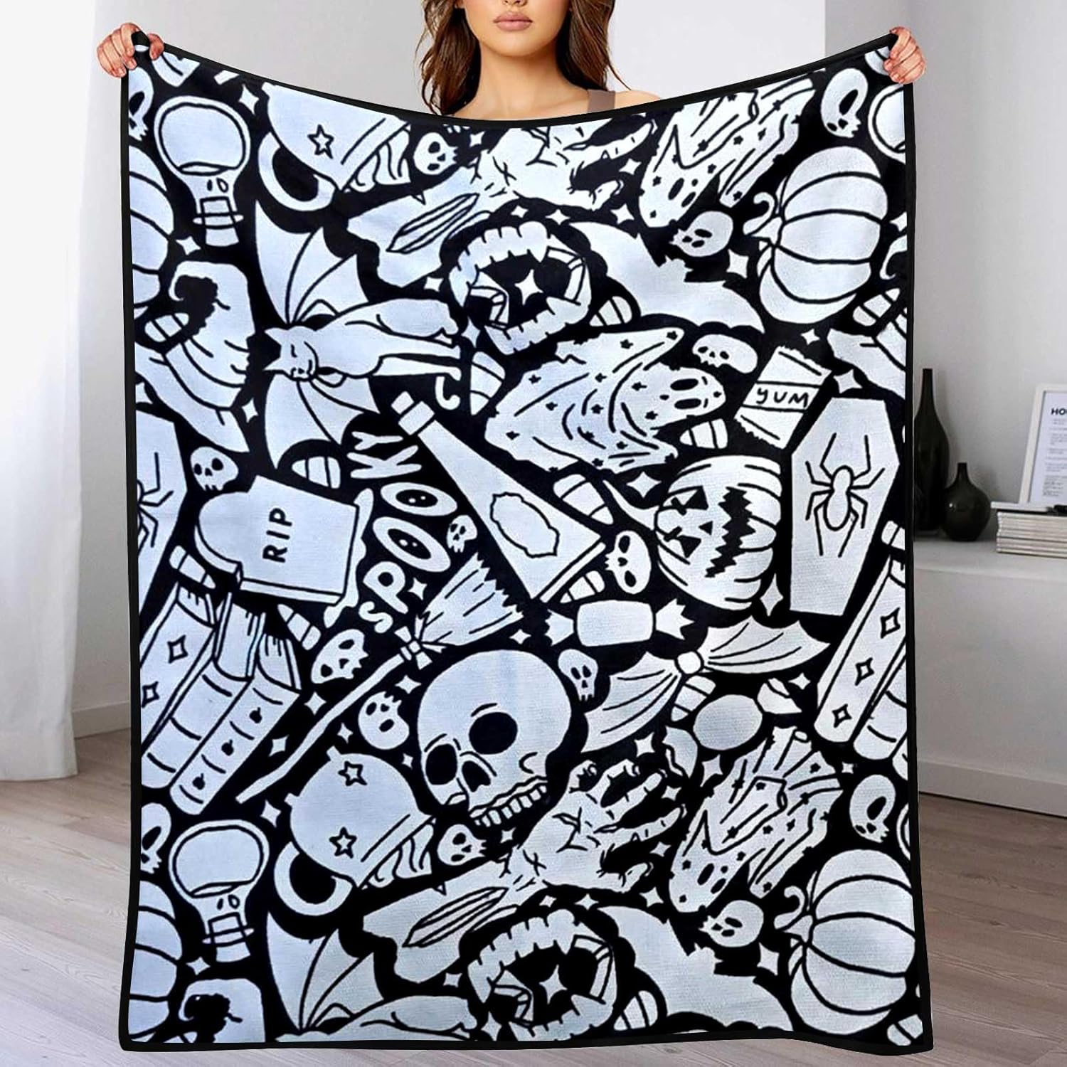 DIY Coloring Blanket, Coloring Blanket with Markers, Color Blankets for ...