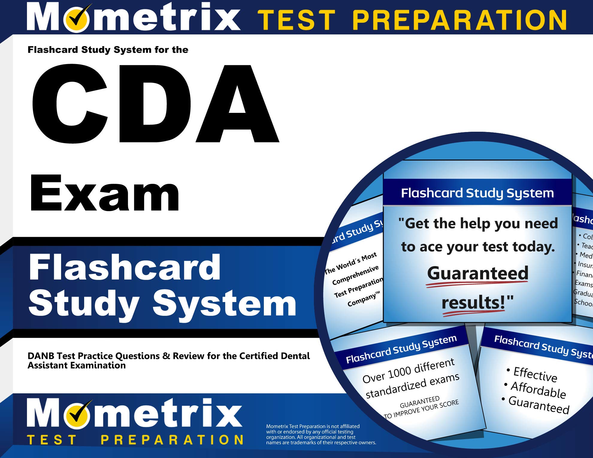 Flashcard Study System for the CDA Exam: DANB Test Practice Questions ...