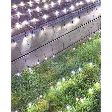 BlcTec Christmas Net Lights 200 LED 8.2ft x 4.9ft Outdoor Christmas ...