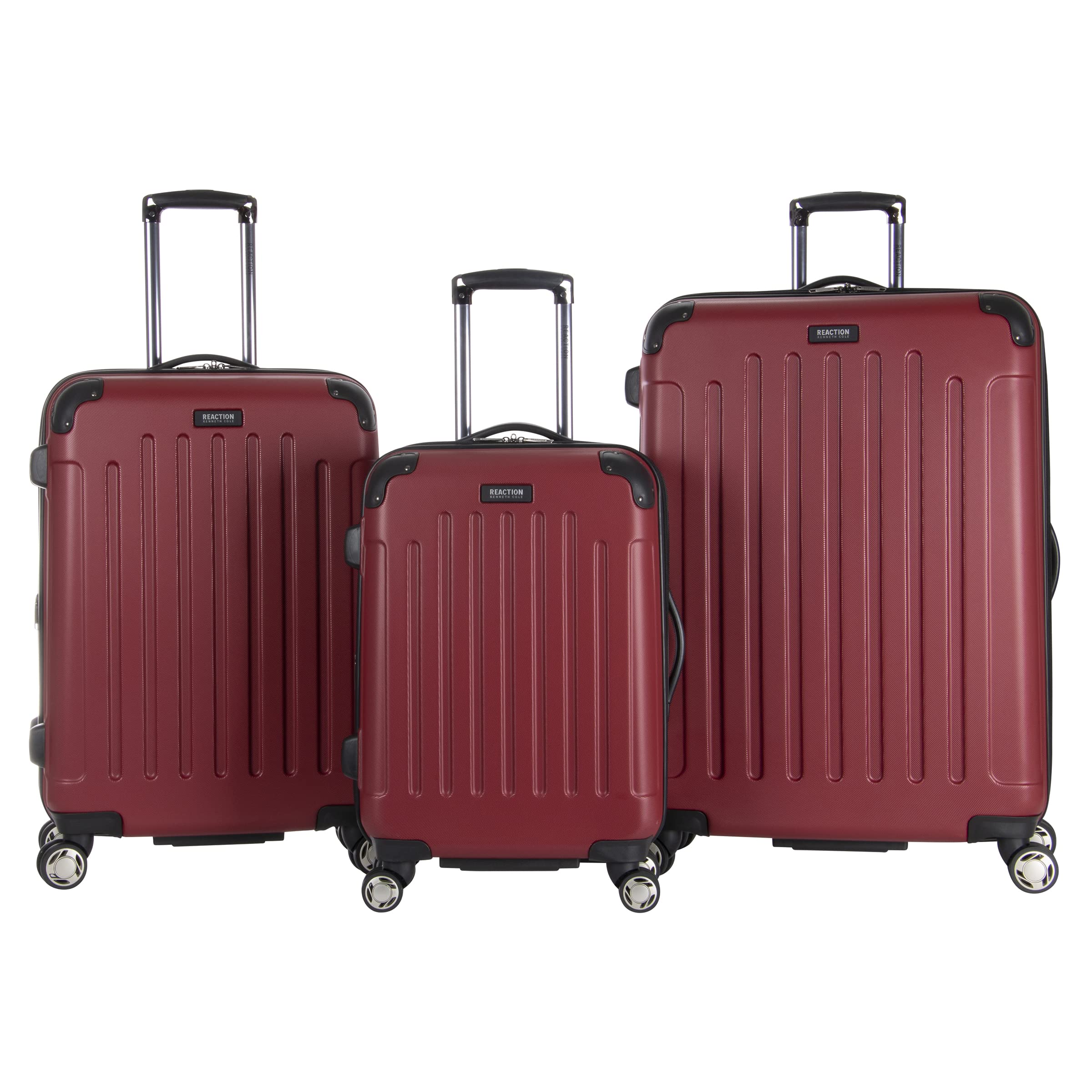 Kenneth Cole REACTION Renegade 3-Piece Luggage Expandable 8-Wheel ...