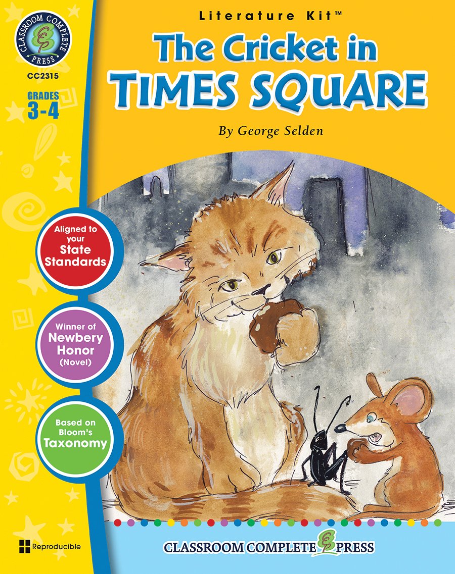 Amazon.com: The Cricket in Times Square - Literature Kit Gr. 3-4 ...