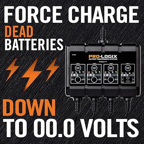 Snapklik.com : Clore Automotive PL4050, Pro-Logix 4-Bank, 20-Amp (5-Amp ...