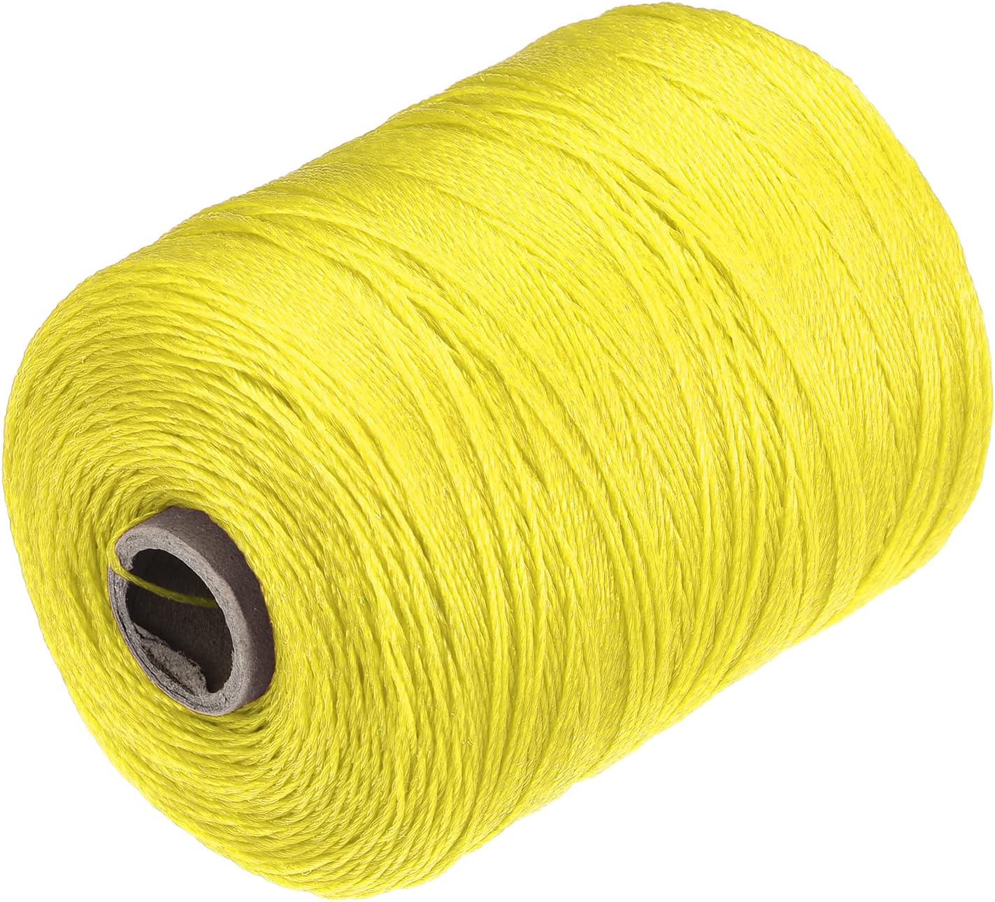 sourcing map Twisted Mason Line Nylon Twine String Cord Yellow 600M/656 ...