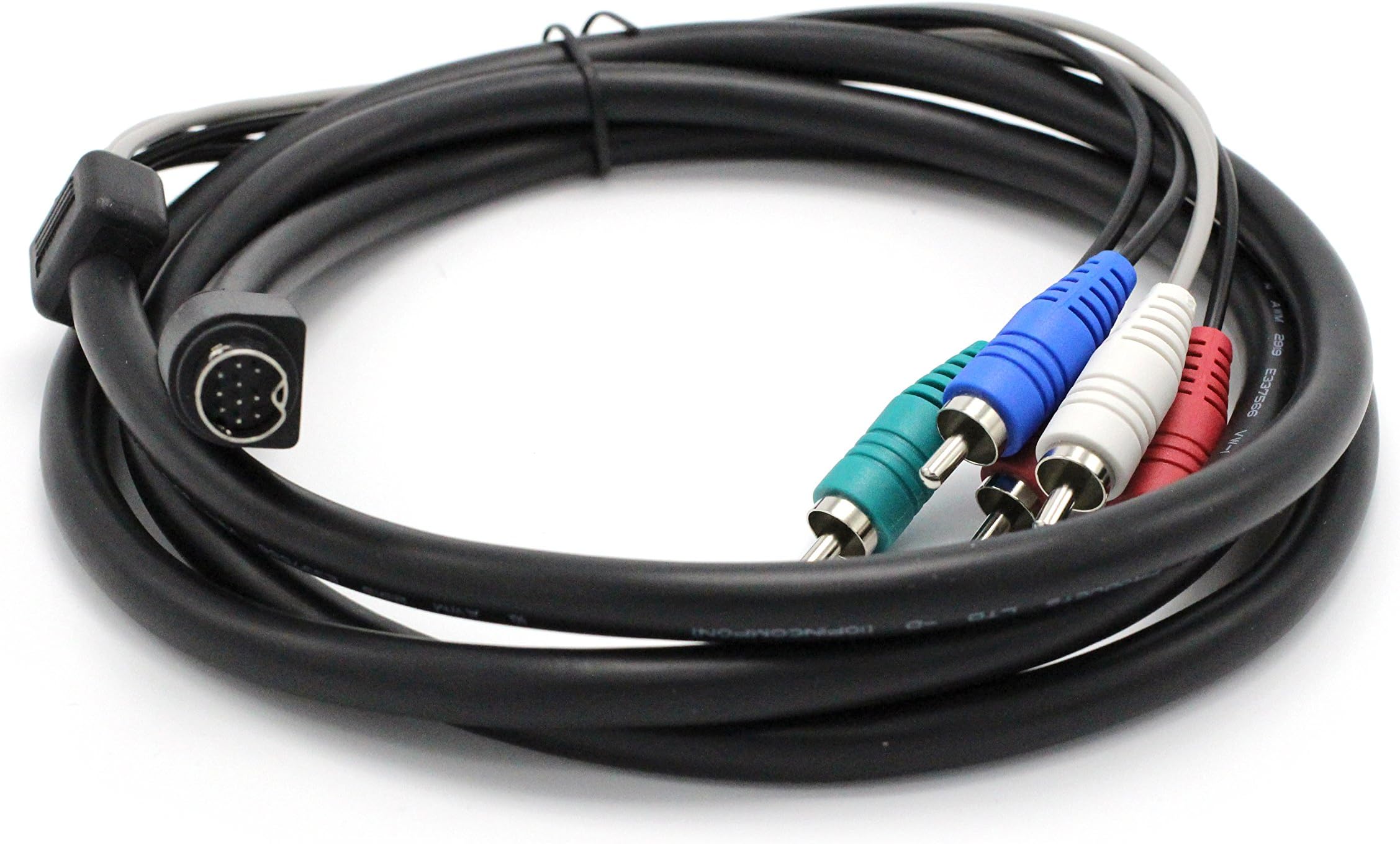 Amazon.com: 10 Pin Audio and Video DIN Cable - NOT S-Video Cable - RGB ...