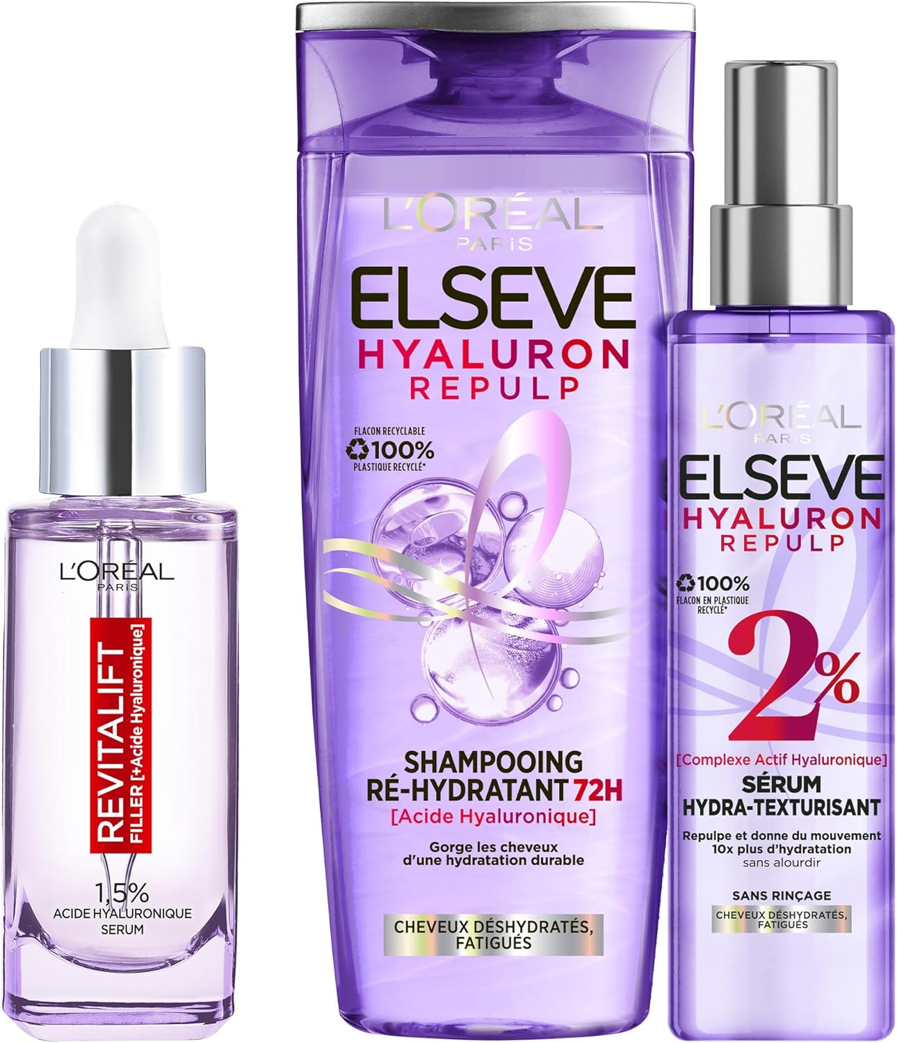 L’Oréal Paris L'Oréal Paris Set Elseve Hyaluron Repulp Moisturizing ...