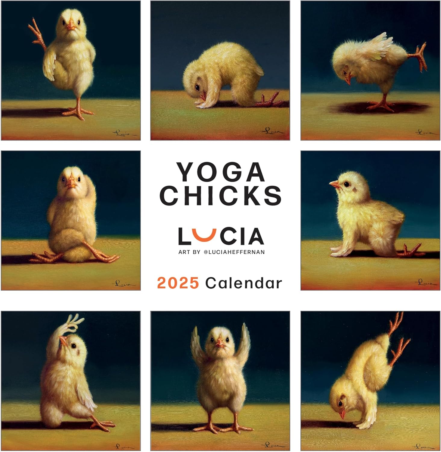 2025 Yoga Chicks Square Calendar : Amazon.co.uk: Stationery & Office ...