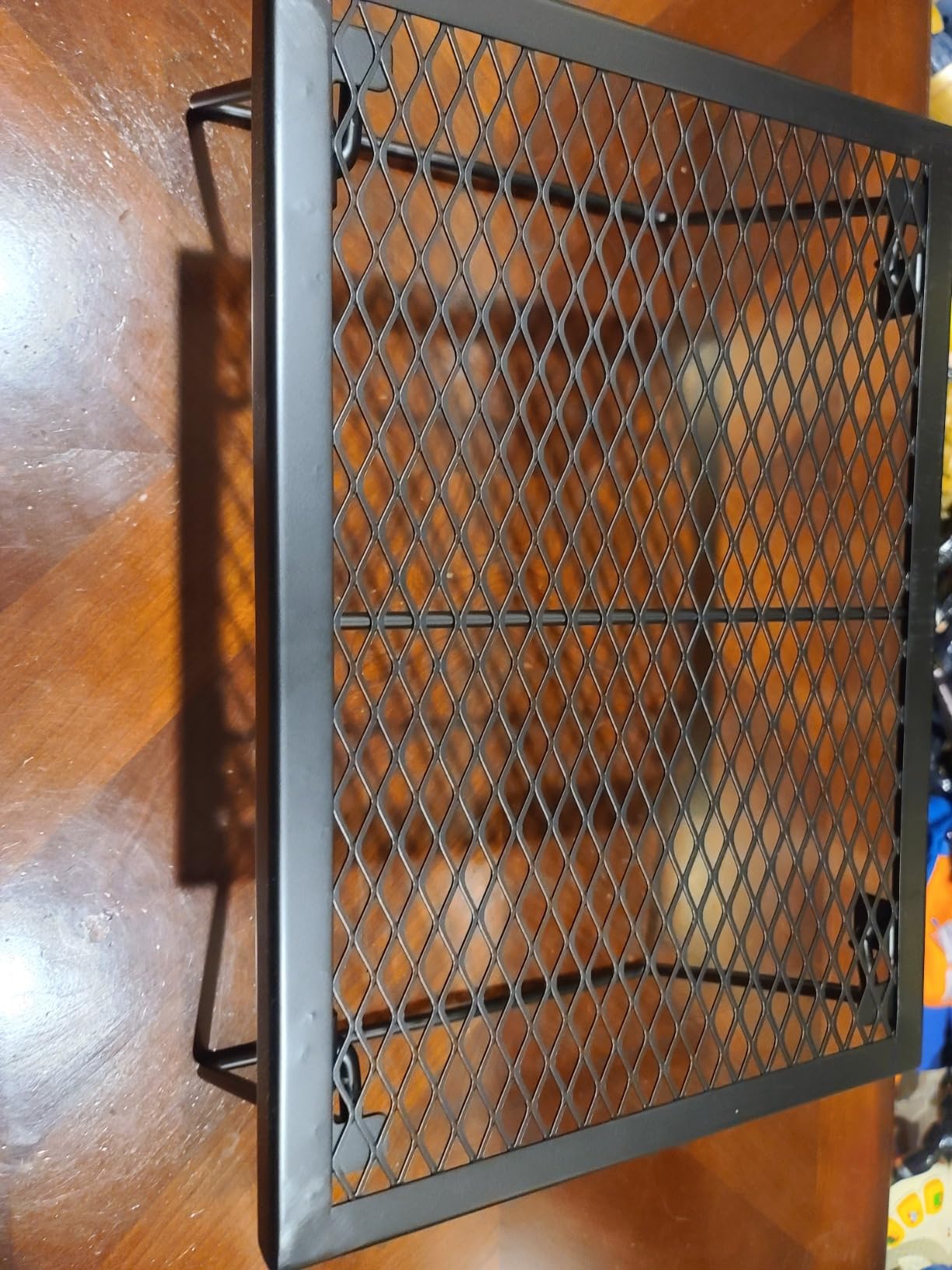 $9/mo - Finance REDCAMP Folding Campfire Grill Heavy Duty Steel Grate ...