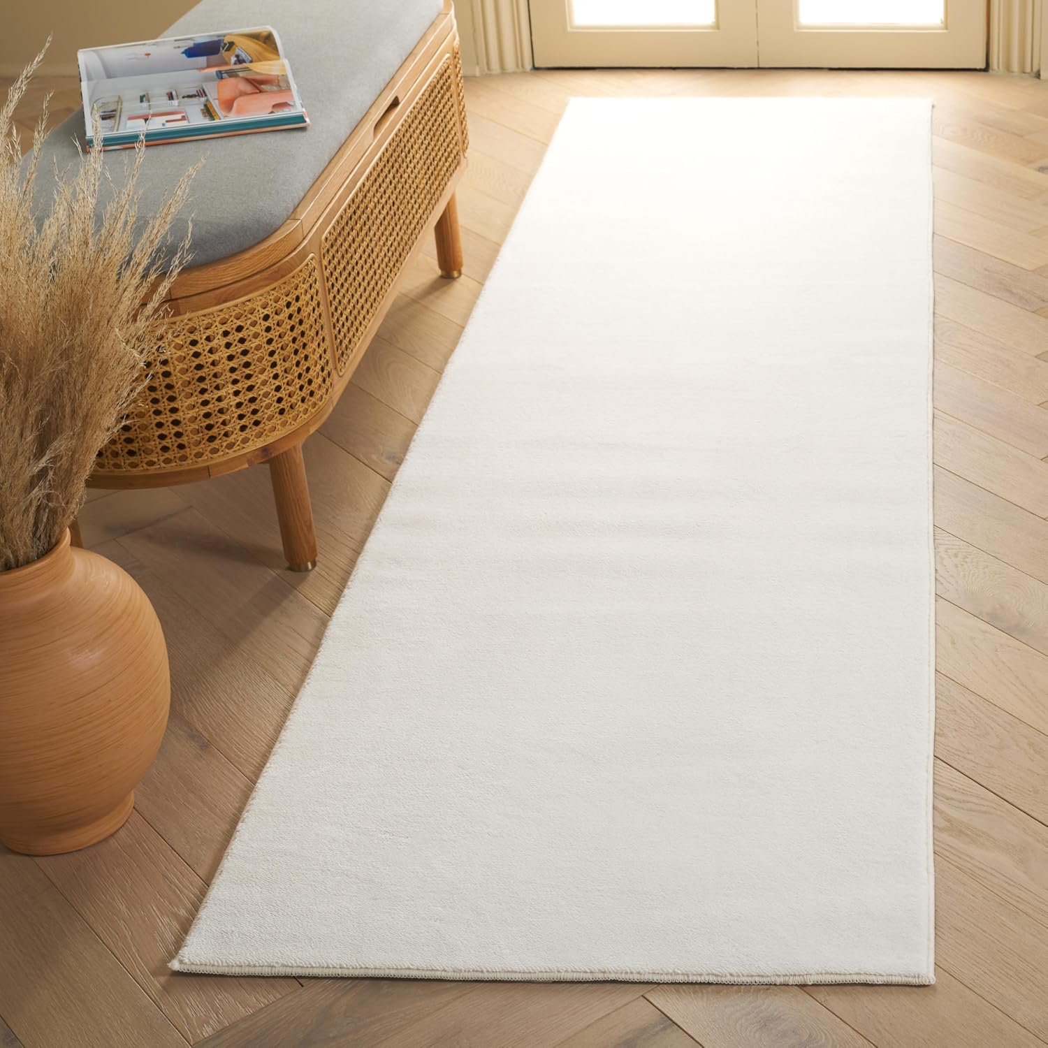 Amazon.com: SAFAVIEH Washable Rug Loft Collection - 2'6" x 8' Runner ...