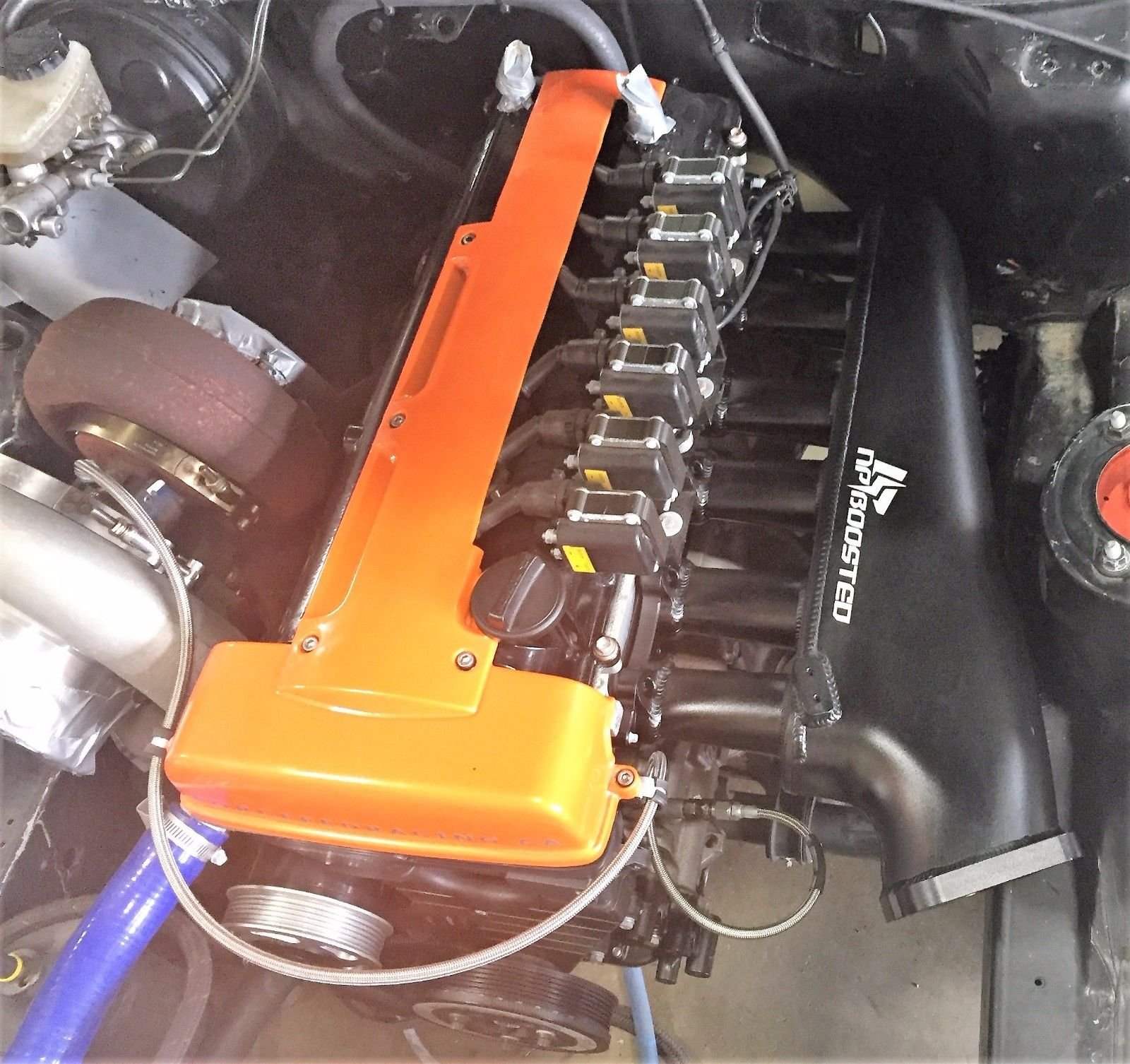 BILLET ALUMINUM INTAKE MANIFOLD Kit for SUPRA MKIV ARISTO 2JZ-GTE SET ...