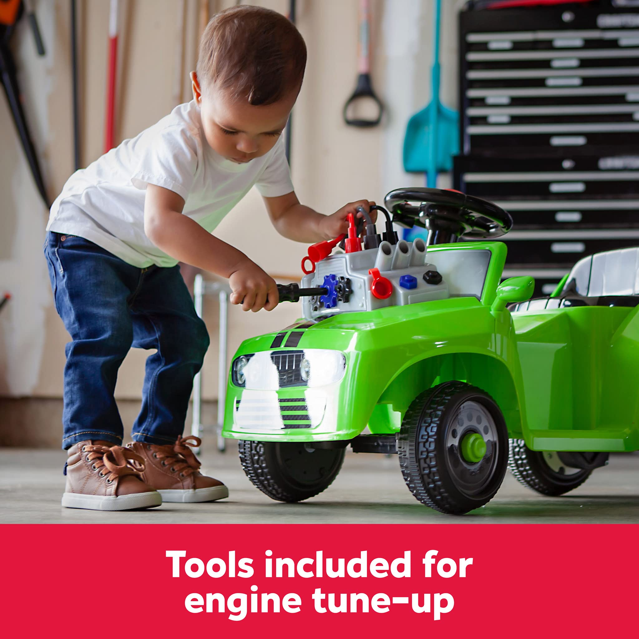 Kid Trax Fix & Ride Car Toddler Electric Quad Ride On Toy, 6 Volt, Kids ...