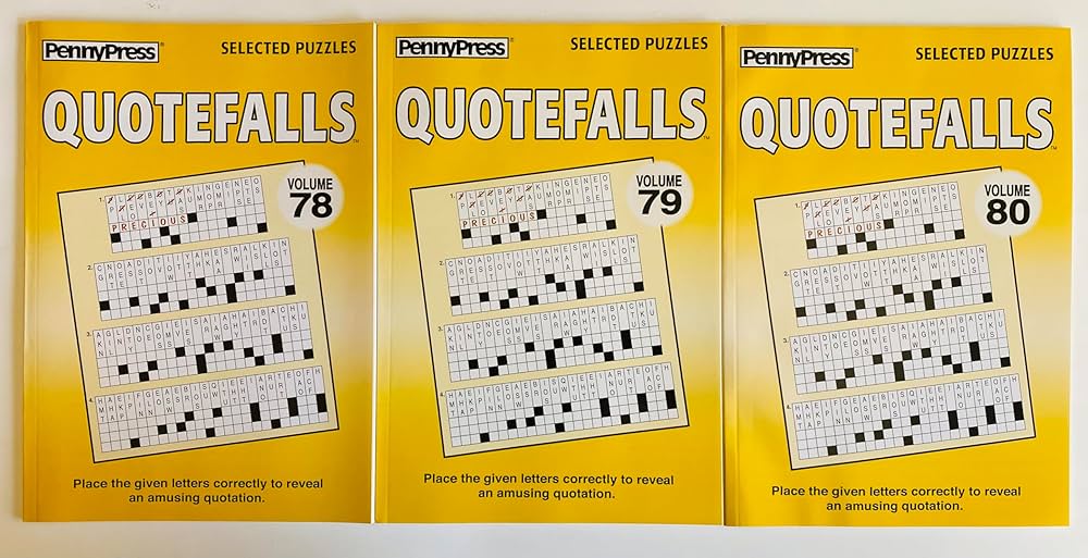 Quotefalls Puzzles