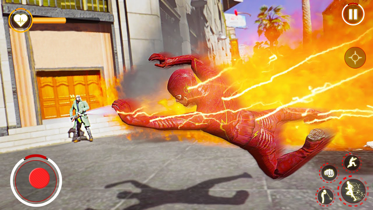Flash Light Speed Hero Games - Flying Hero Flash Games 3D - Superhero ...