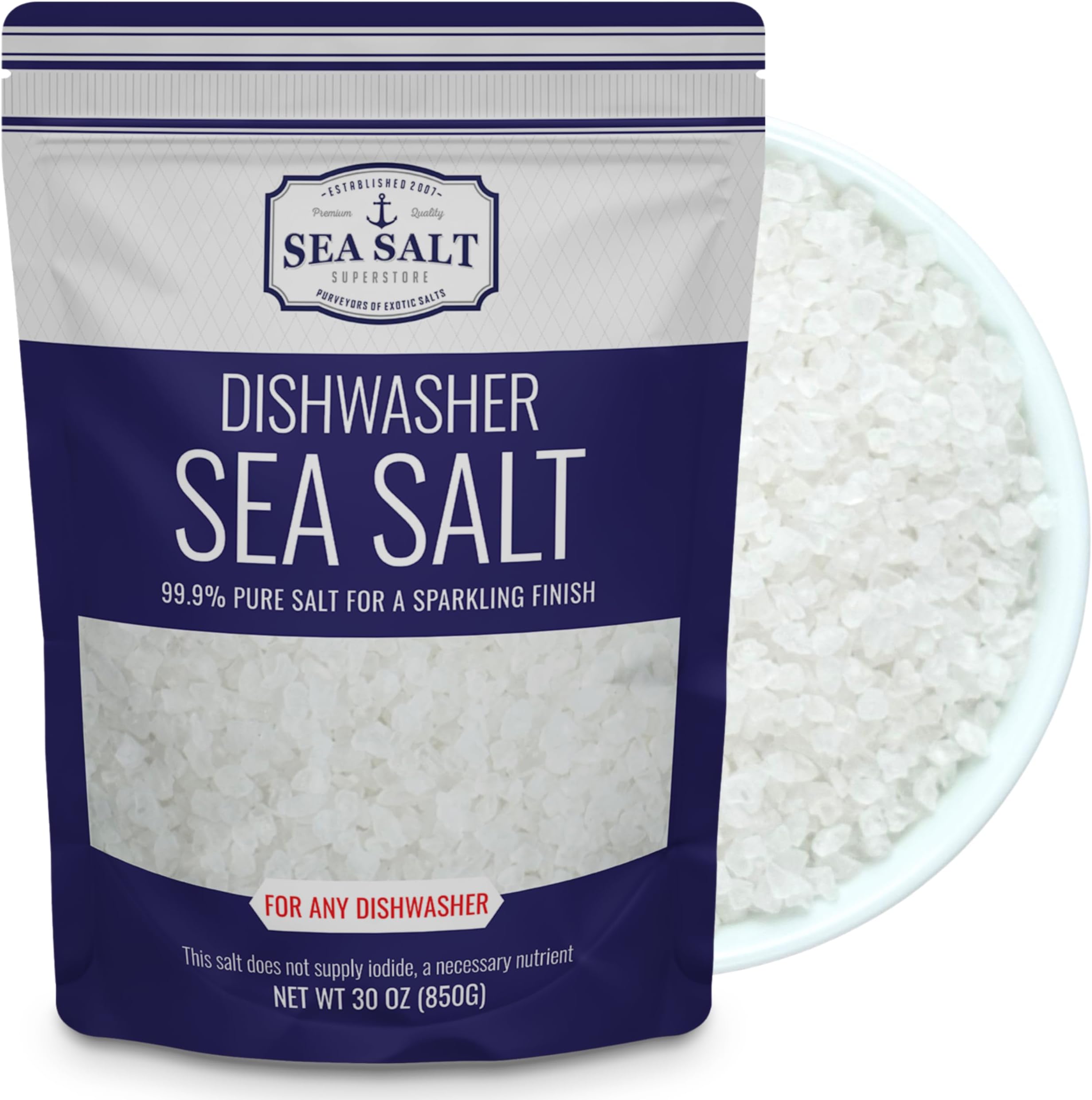 Amazon.com: Dishwasher Salt - All-Natural Water Softener Salt for a ...