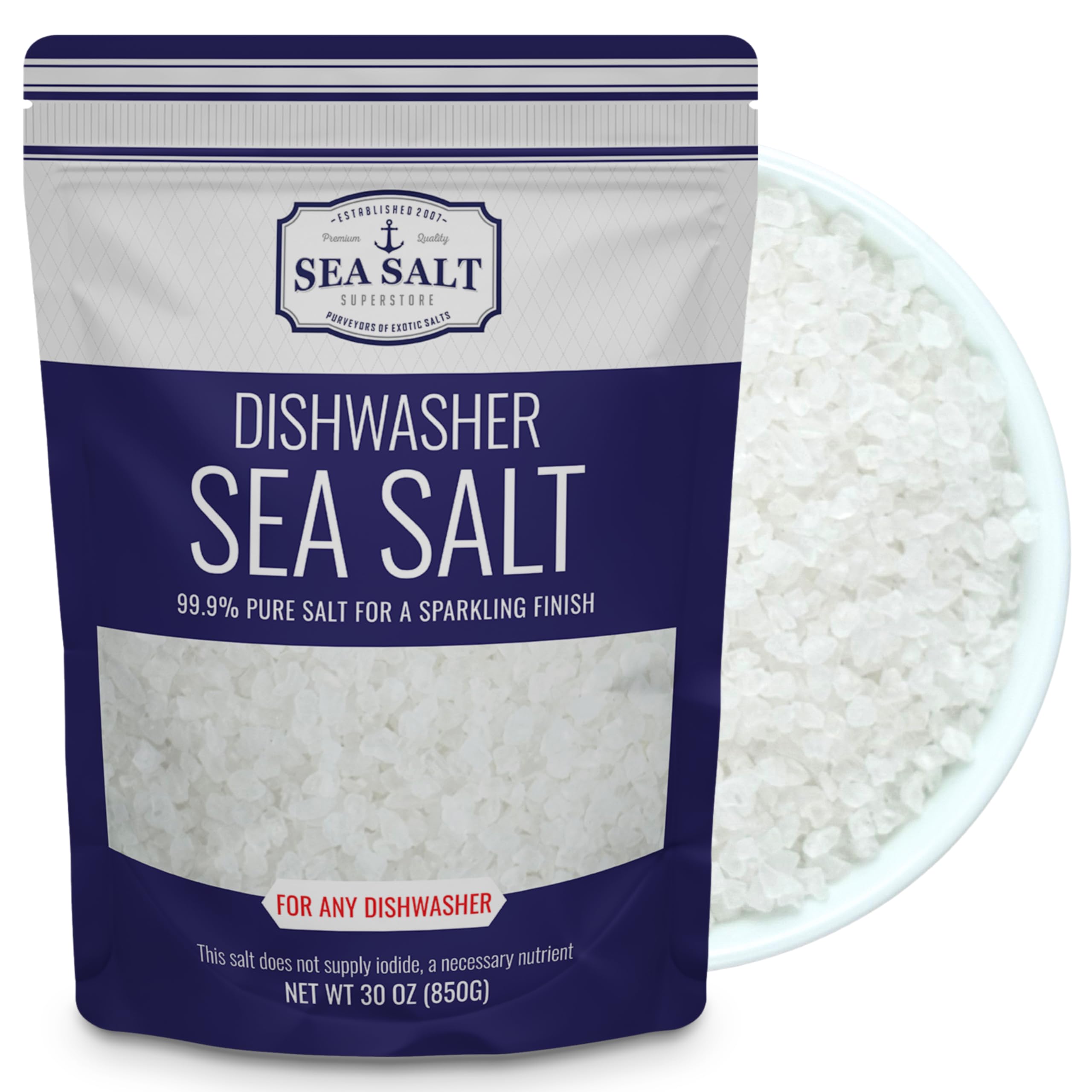 Amazon.com: Dishwasher Salt - All-Natural Water Softener Salt for a ...