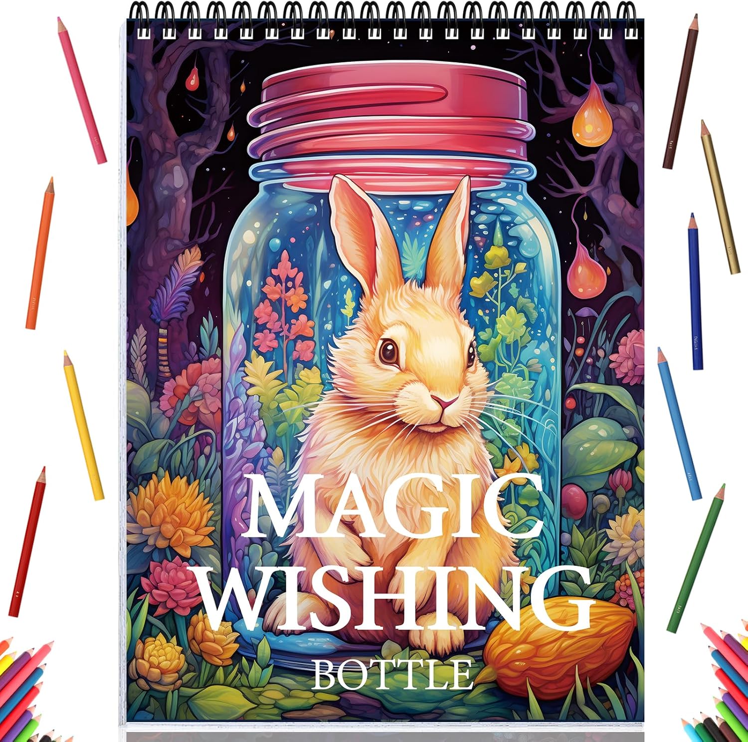 Amazon.com: Coloring Book for Adults Relaxation, Spiral Bound Adult ...