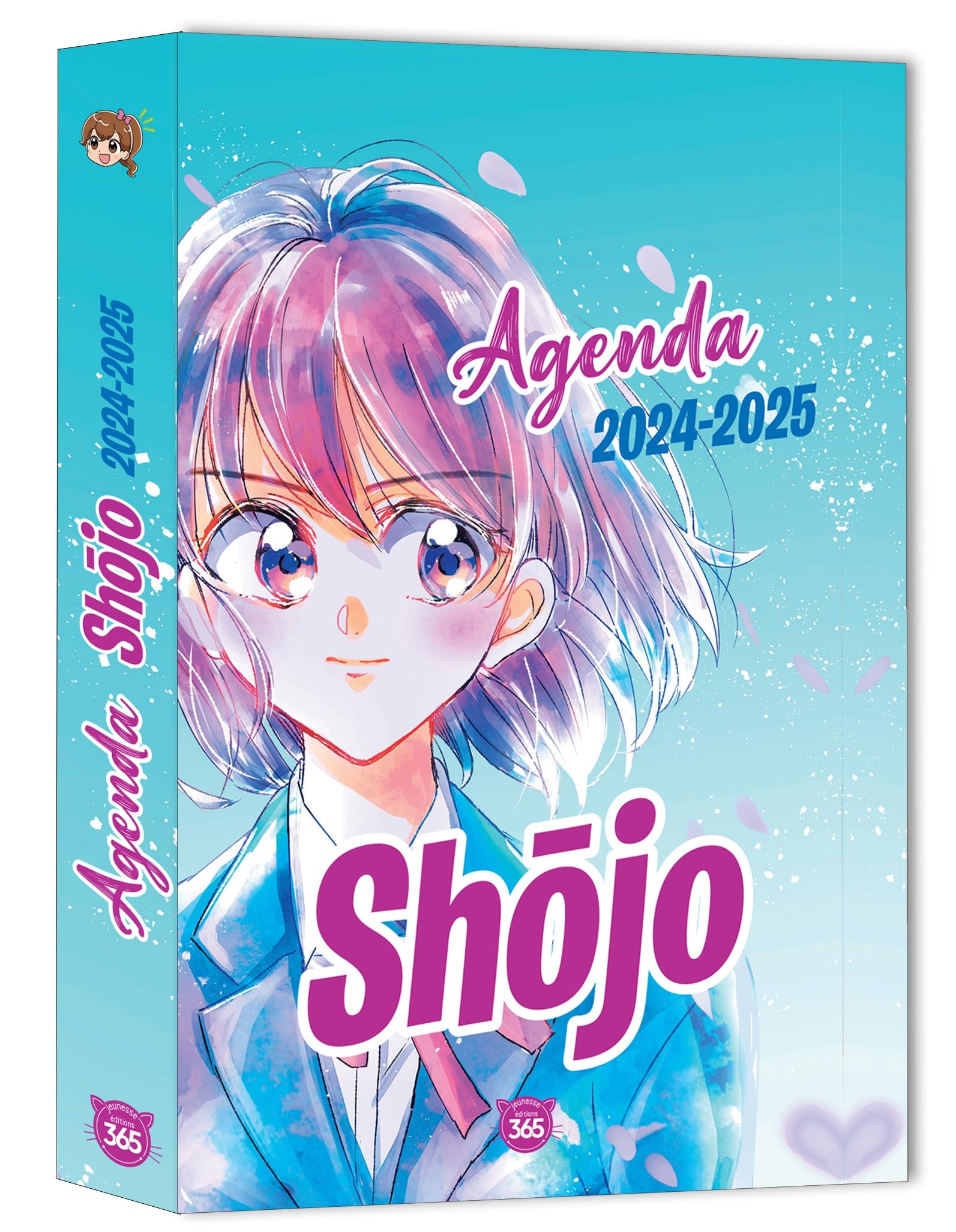 Amazon.fr - Mon agenda scolaire 2024-2025 Shojo - Editions 365 - Livres