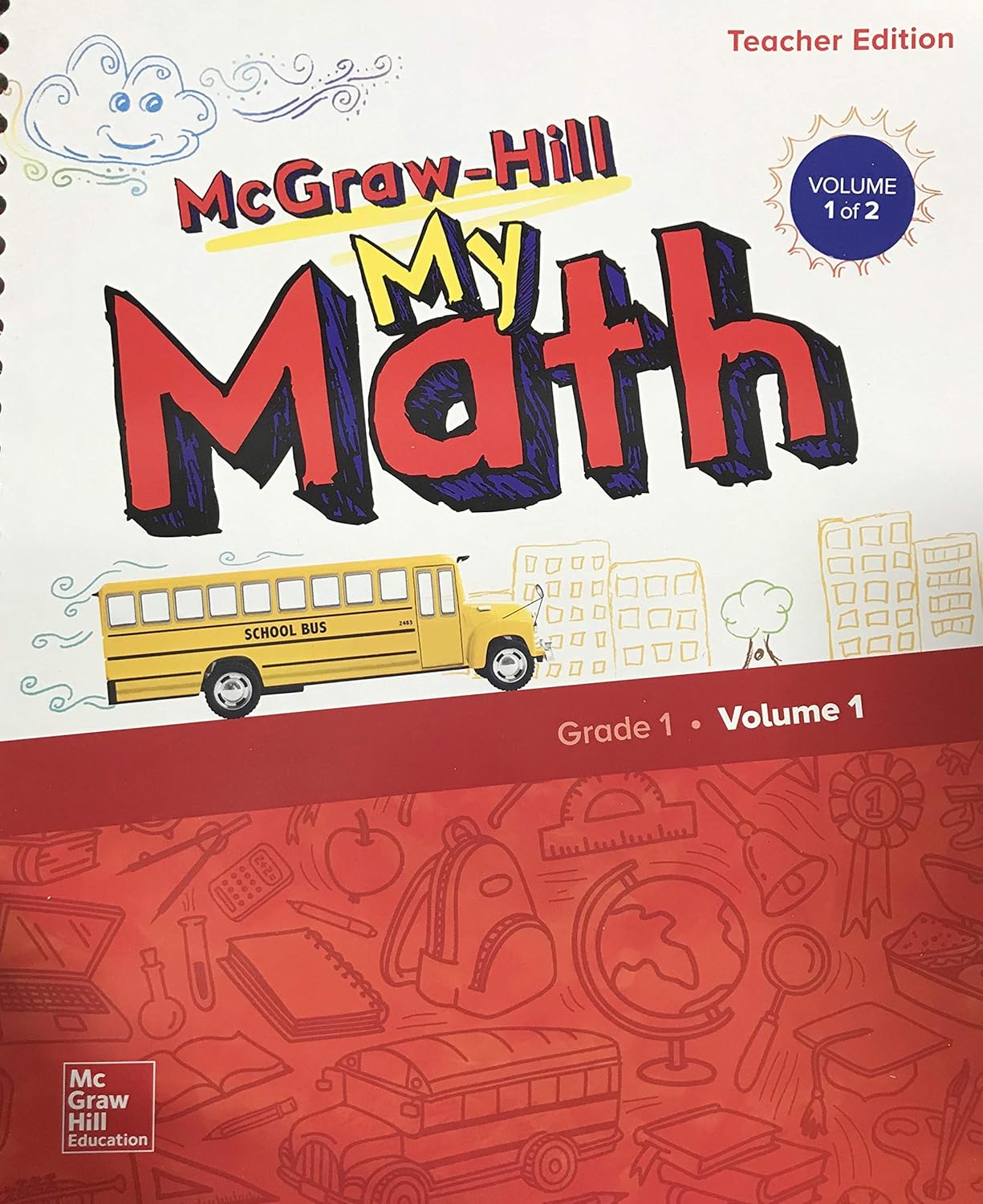 Amazon.com: McGraw-Hill My Math, Grade 1, Teacher Edition, Volume 1 ...