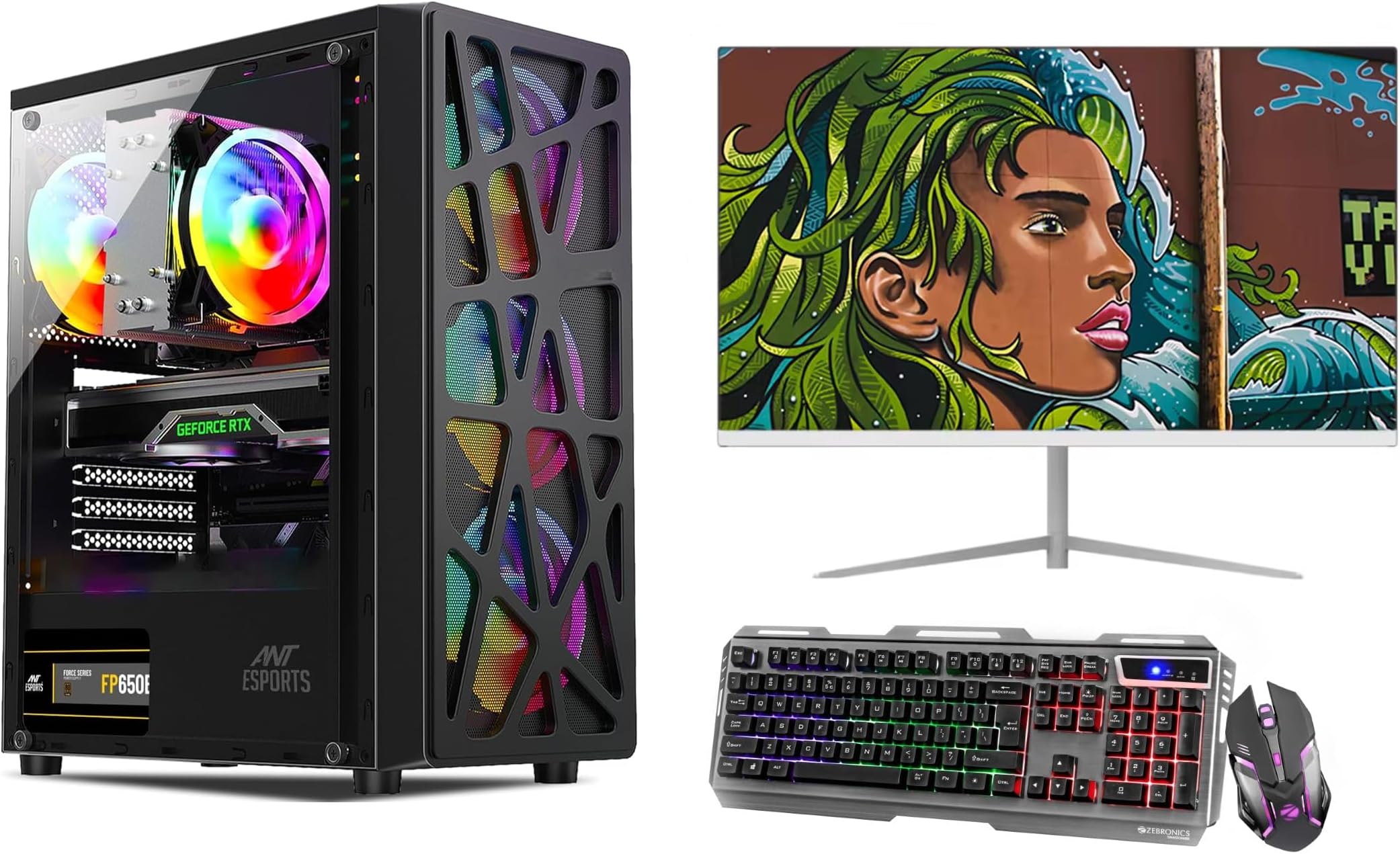 Zoonis Gaming Pc Desktop Computer Full Set Core I7 3770 |16GB Ram ...