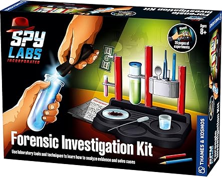 Amazon.com: Spy Labs Inc: Forensic Investigation Kit by Thames & Kosmos ...