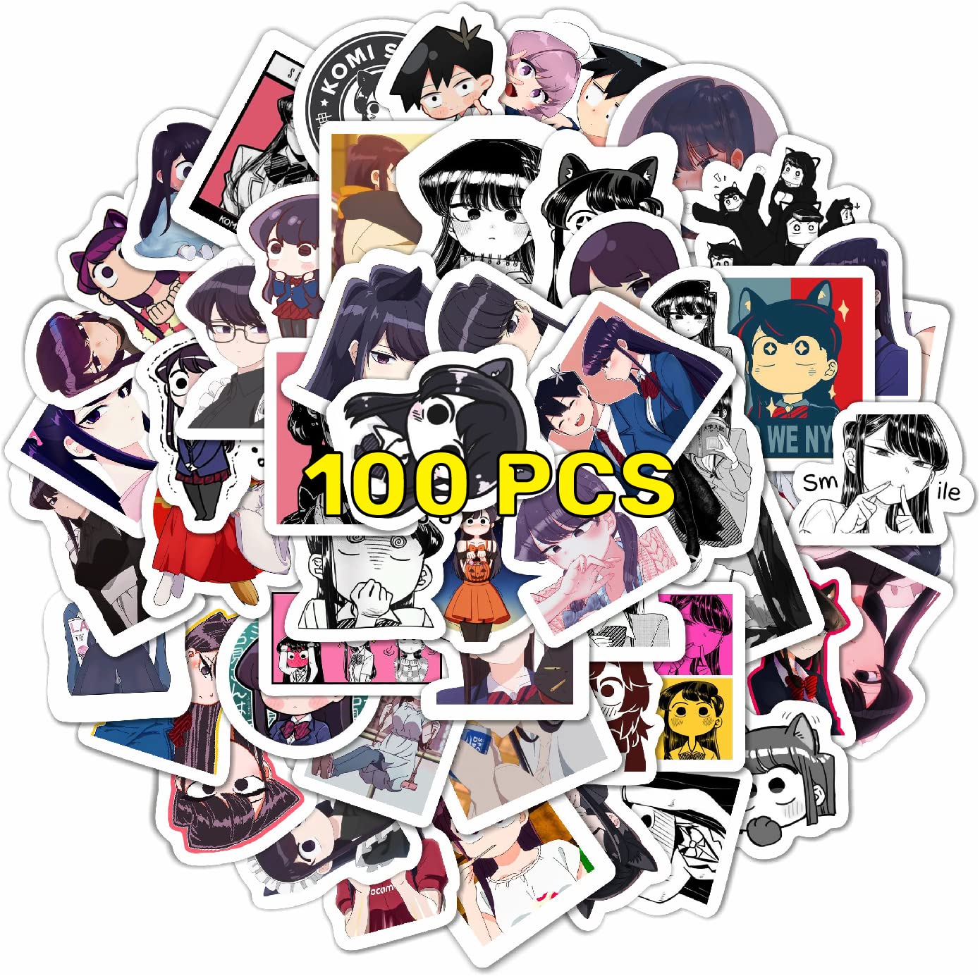 Buy BulbaCraft 100Pcs Anime Stickers, Anime Manga Stickers, Anime Merch ...