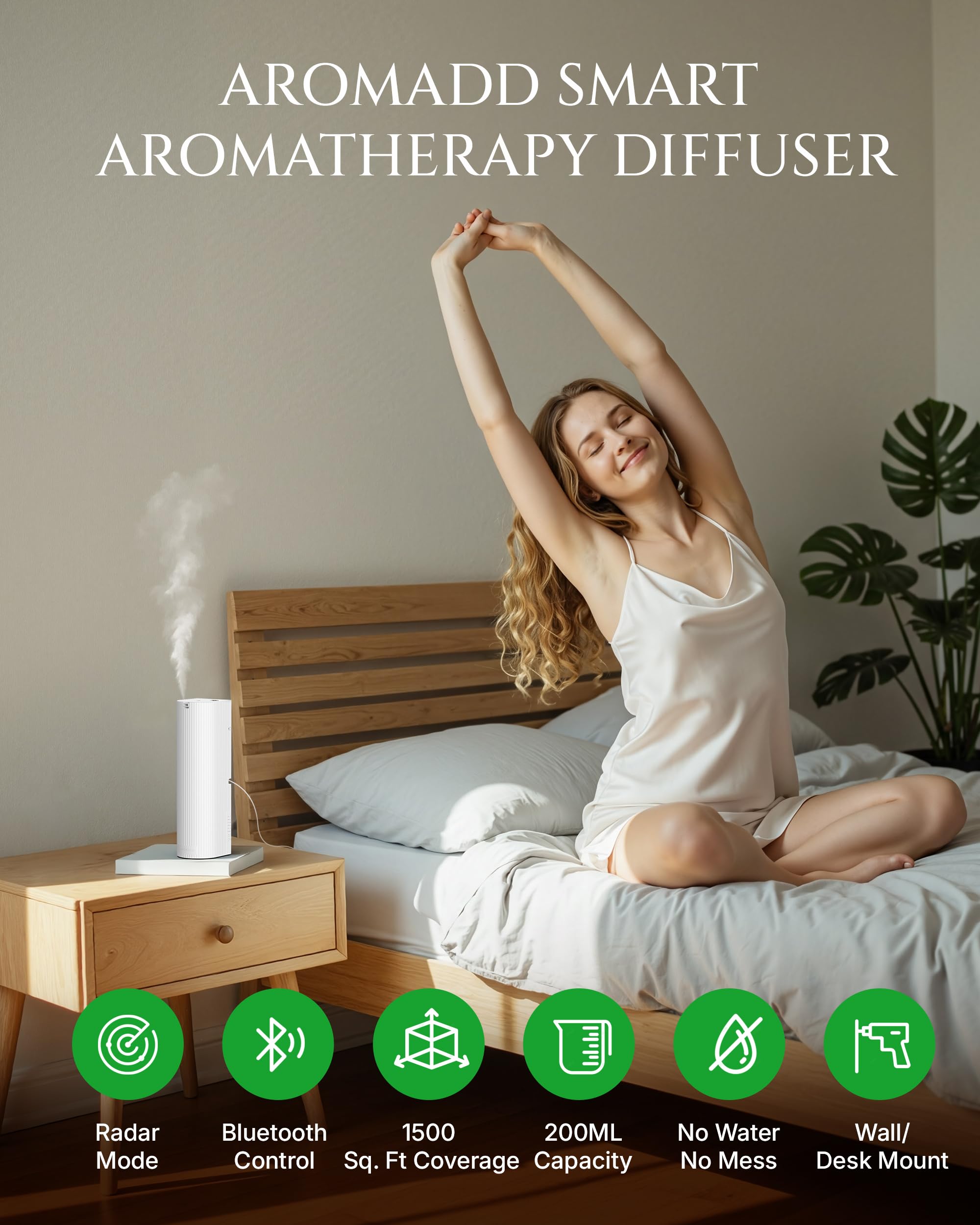 Snapklik.com : Aromadd Scent Diffuser Starter Kit Waterless Essential ...