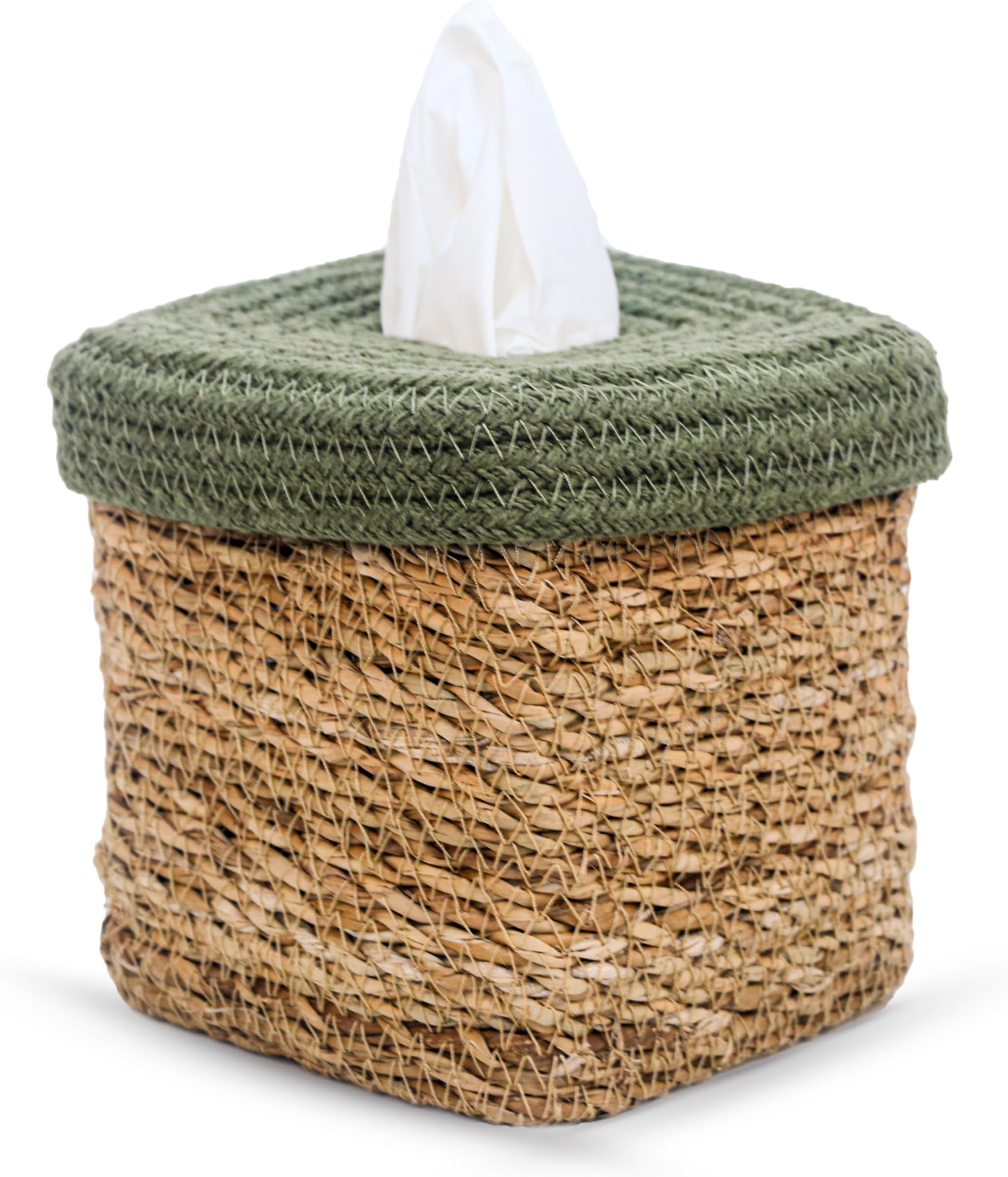 oddpod™ Streak Tissue Box Holder with Automatic Spring/Desktop Facial ...