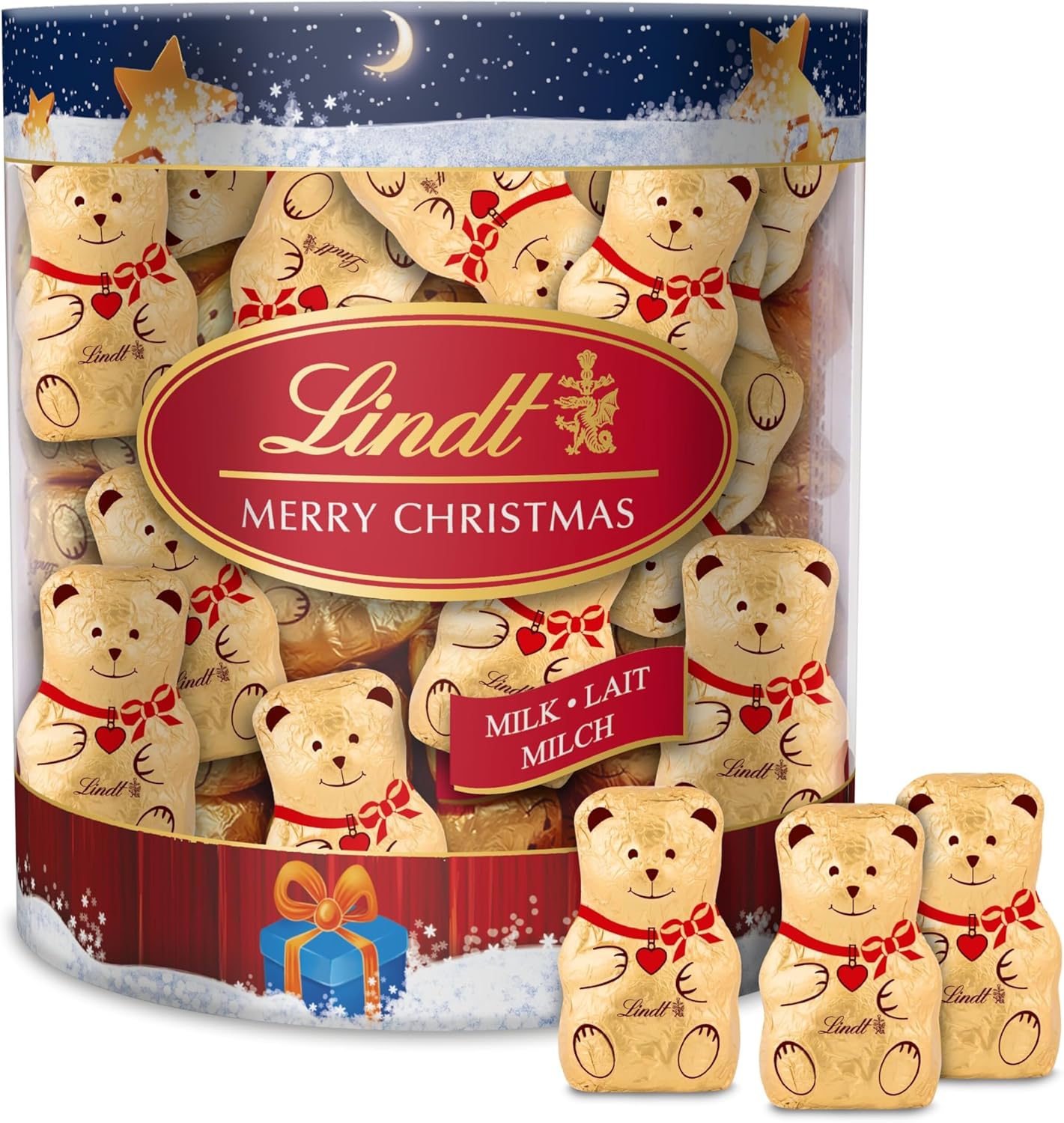 Lindt Mini Teddy, Confezione 70 orsetti, 700 g : Amazon.it: Alimentari ...
