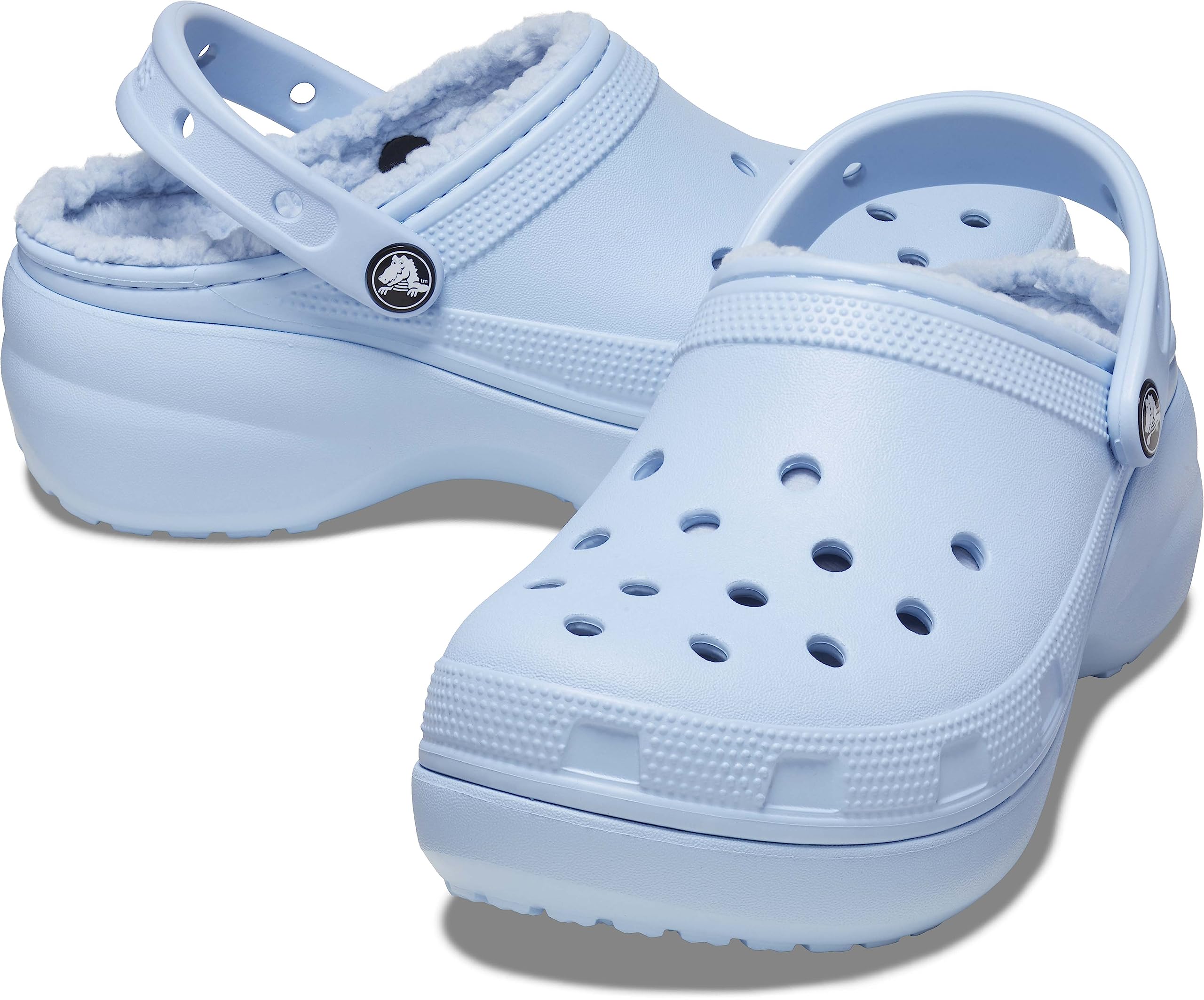 Snapklik.com : Crocs Womens Classic Lined Platform Clogs
